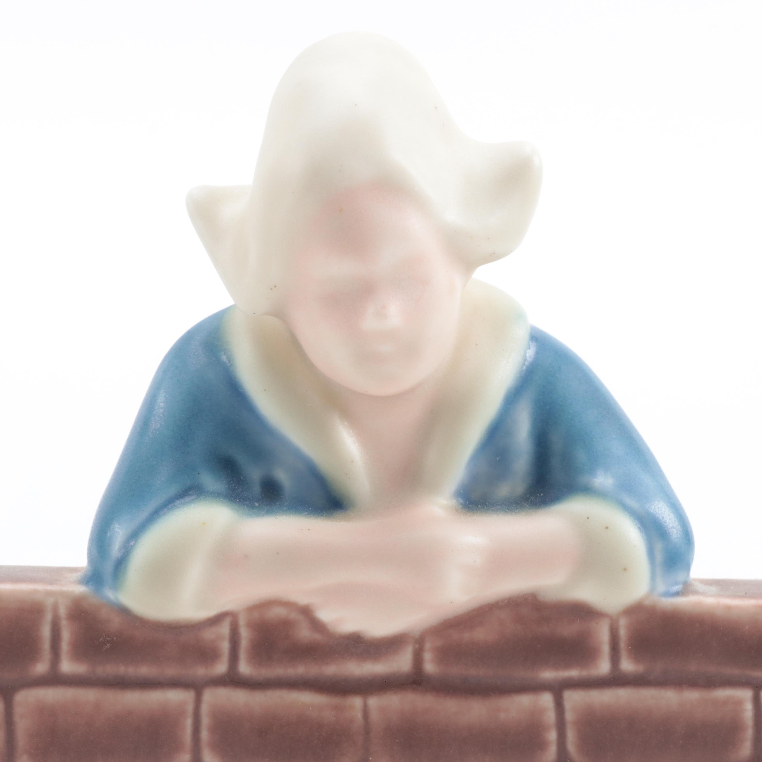 Rookwood Pottery Dutch Boy and Girl Bookends After Sarah Alice Toohey ...