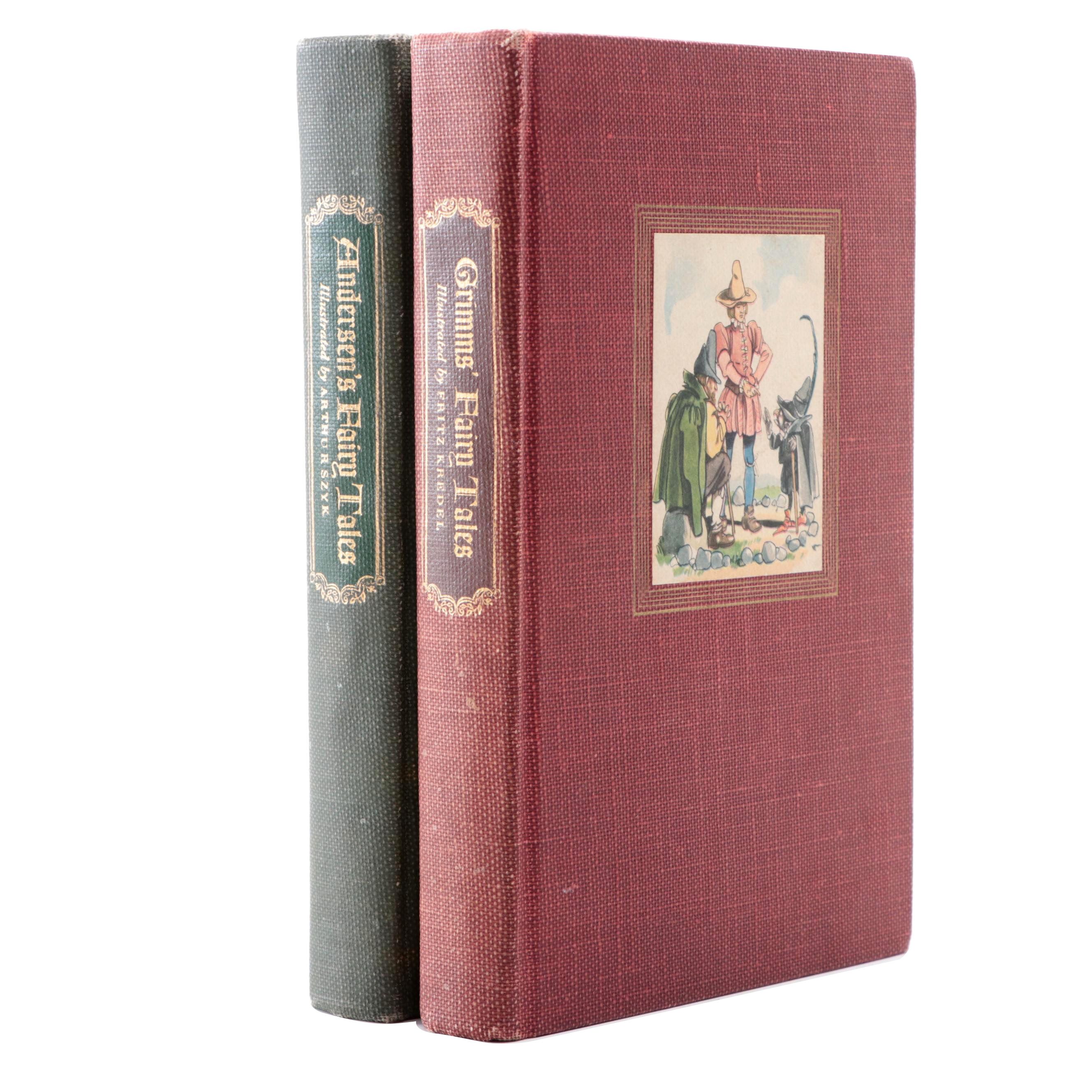 Kredel and Syzk Illustrated "Grimms' Fairy Tales" and "Andersen's Fairy ...