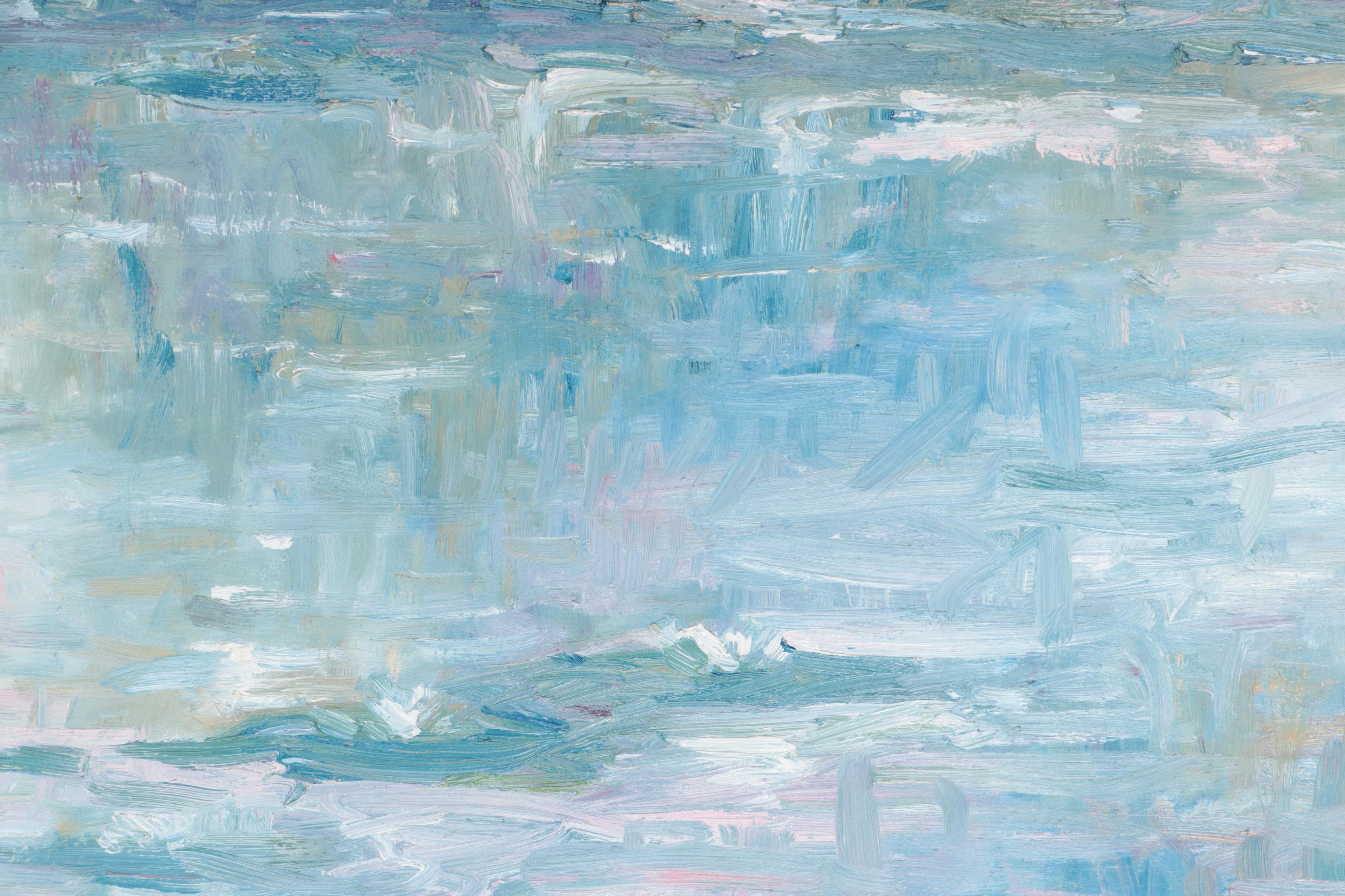 Neil Davison Large-Scale Oil Painting of Landscape, 1990 | EBTH