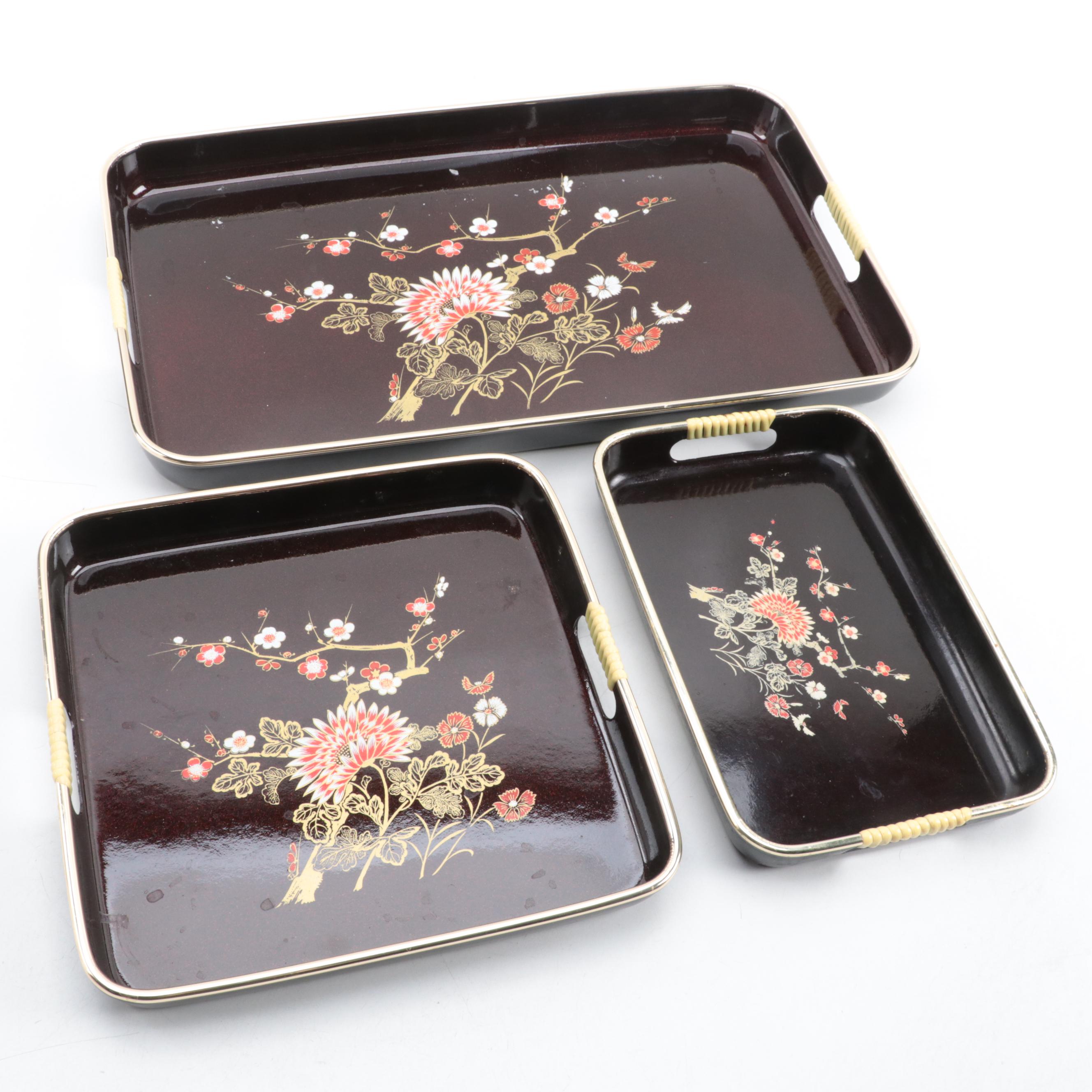 Japanese Lacquerware Trays | EBTH