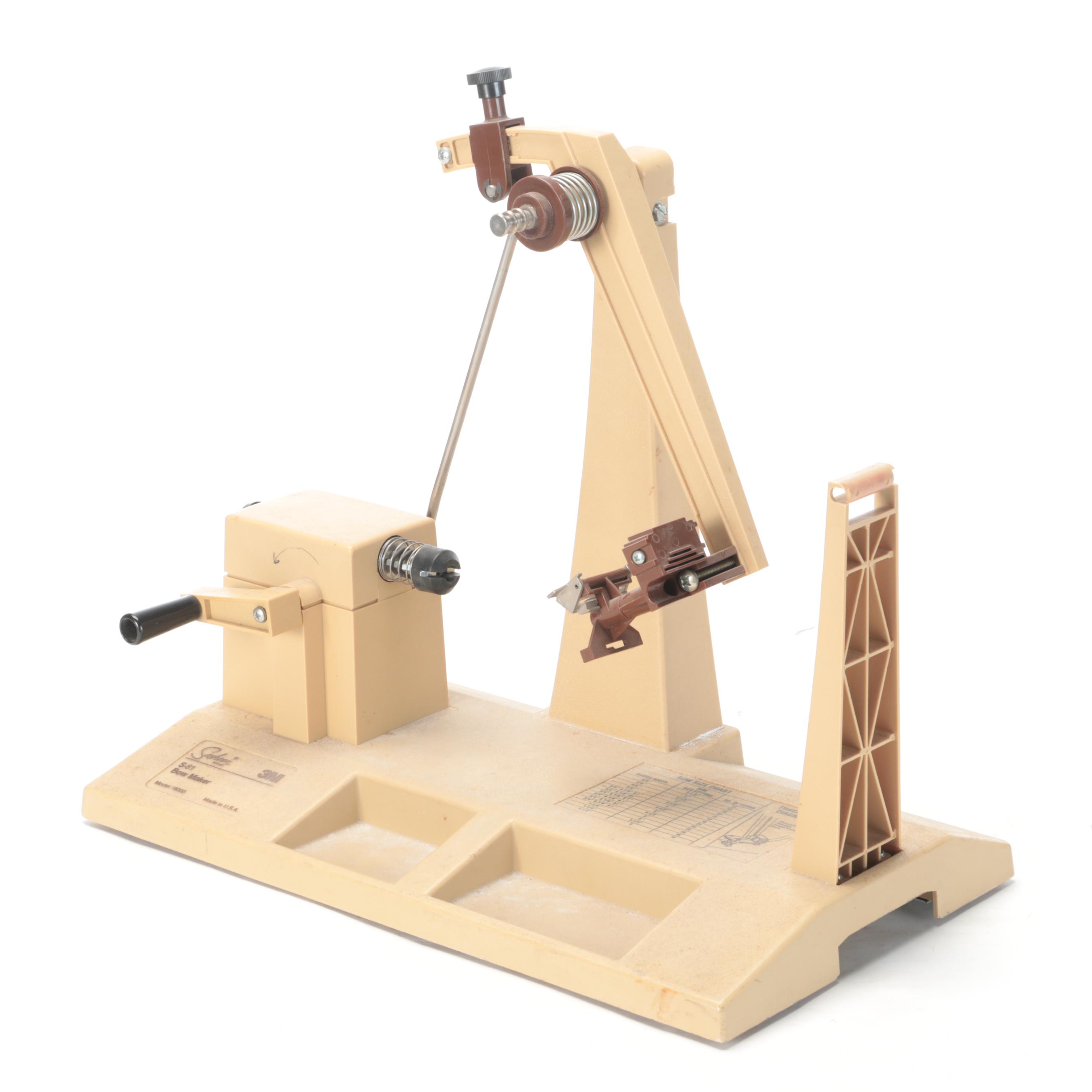 Sasheen by 3M Bow Maker Machine With Box of Bow Pins | EBTH