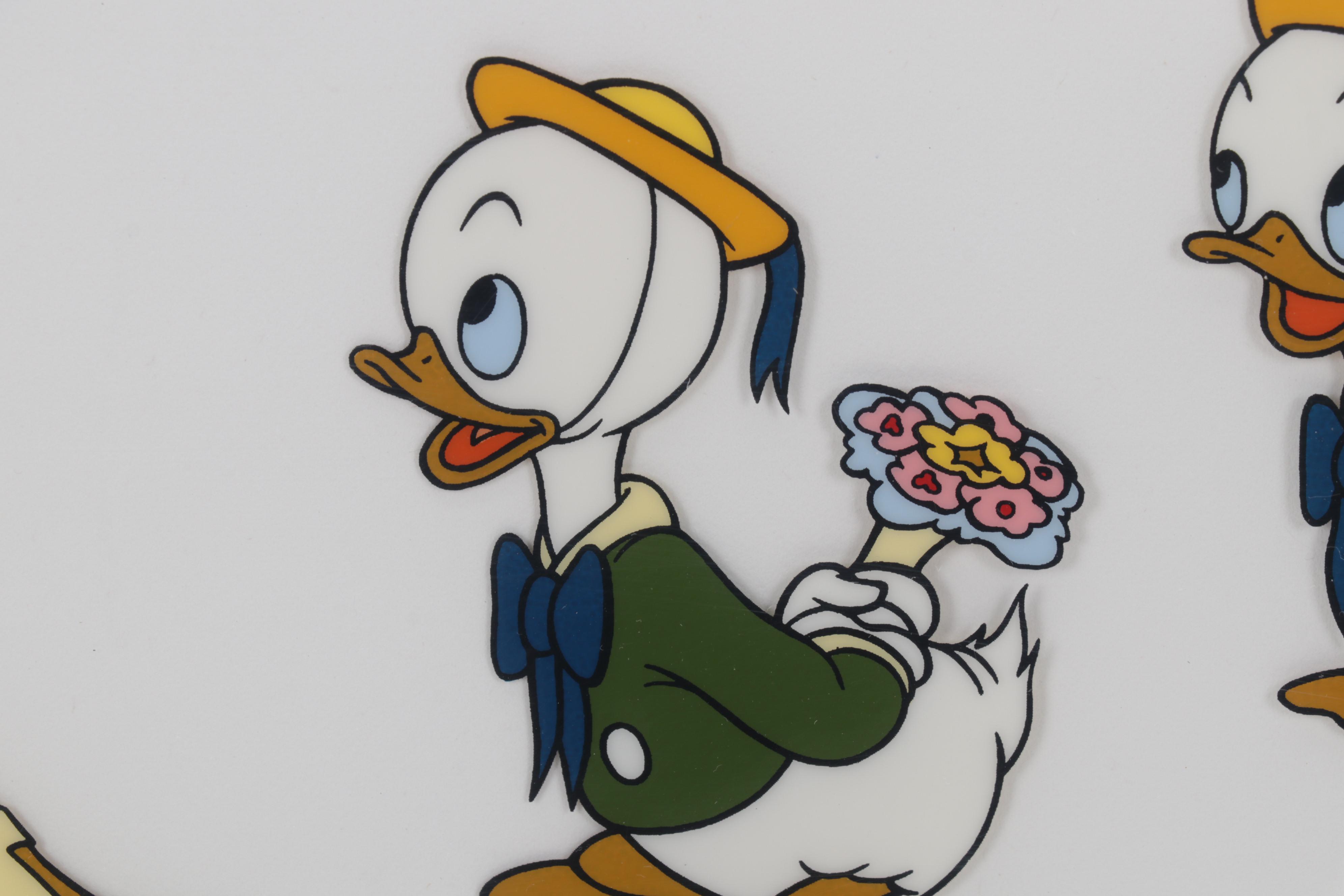 Walt Disney Company "Mr. Duck Steps Out" Animation Sericel, Circa 1990 ...