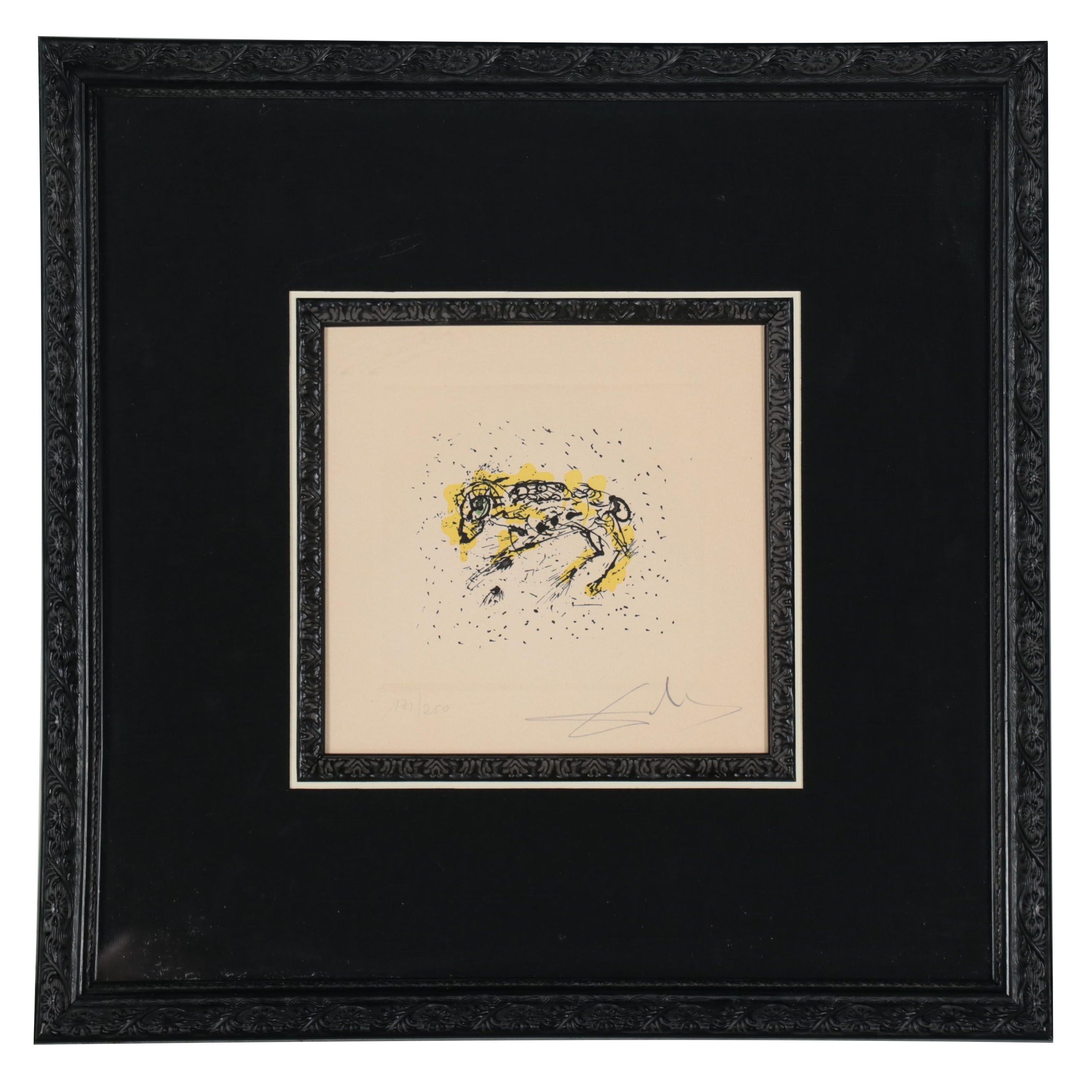 Salvador Dalí Color Etching from "The Zodiac II," Circa 1980 | EBTH