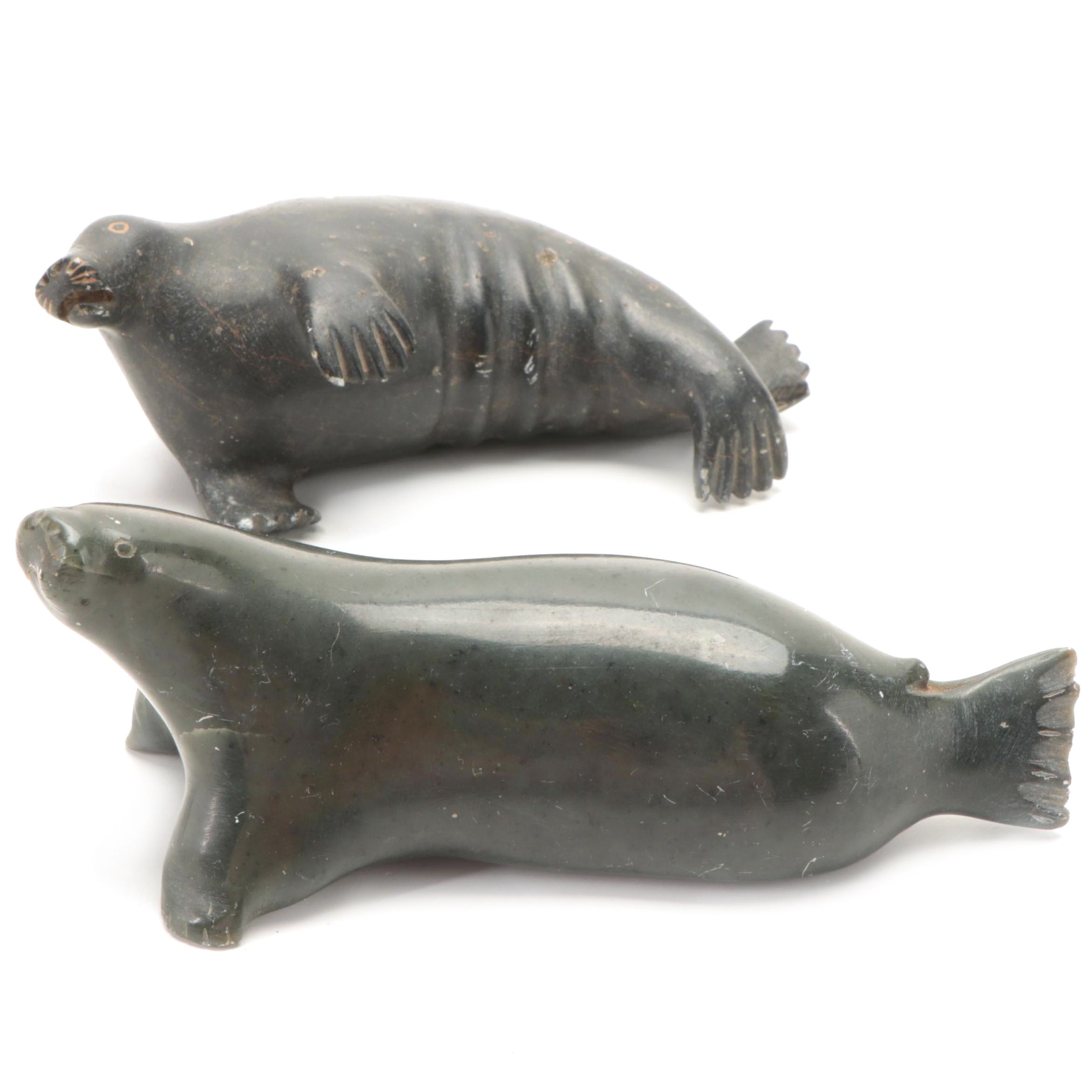 Inuit-Carved Steatite Models of Seals | EBTH