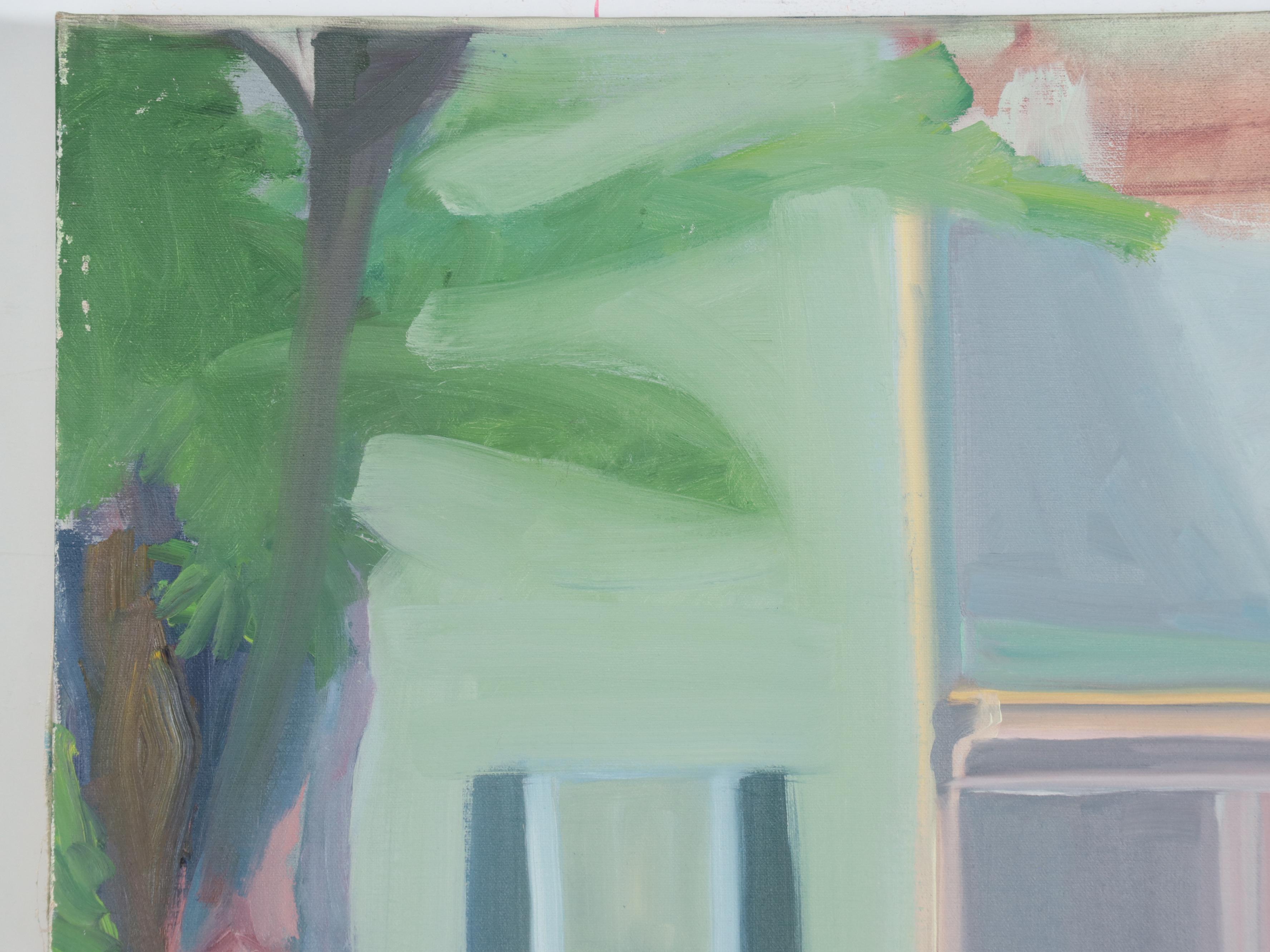 Katrina Halter Oil Painting of Landscape With House, 1988 | Everything ...