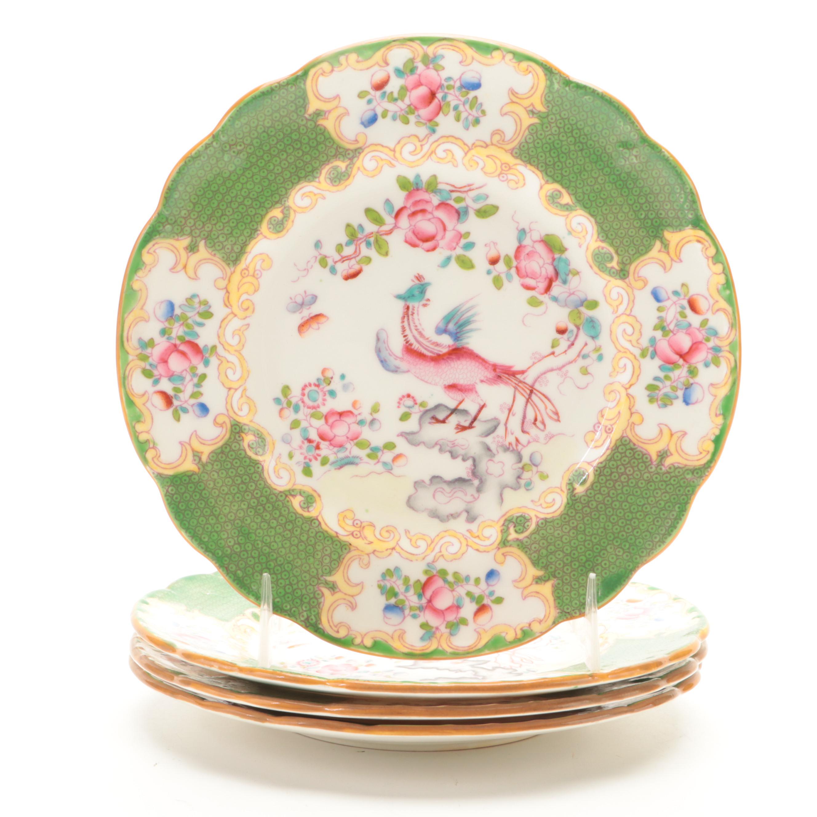 Minton "Cockatrice" Chinoiserie Dinnerware, Early to Mid-20th Century ...