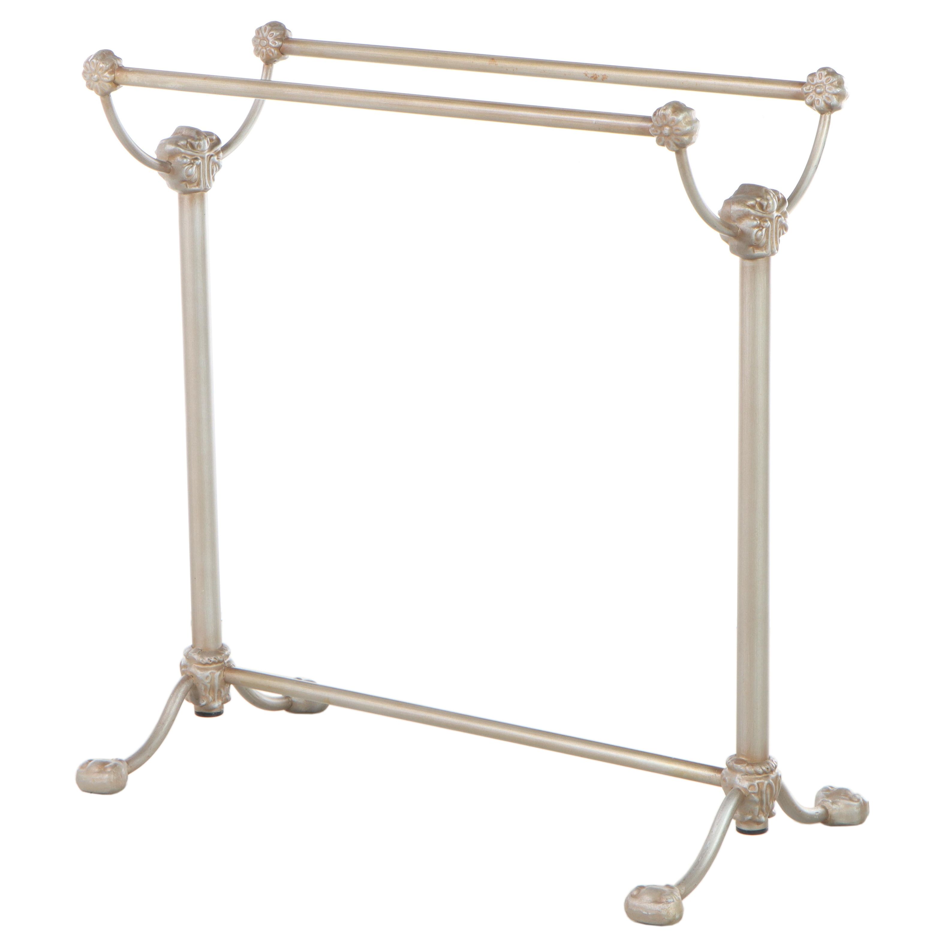 Gilt Metal Quilt Rack | EBTH