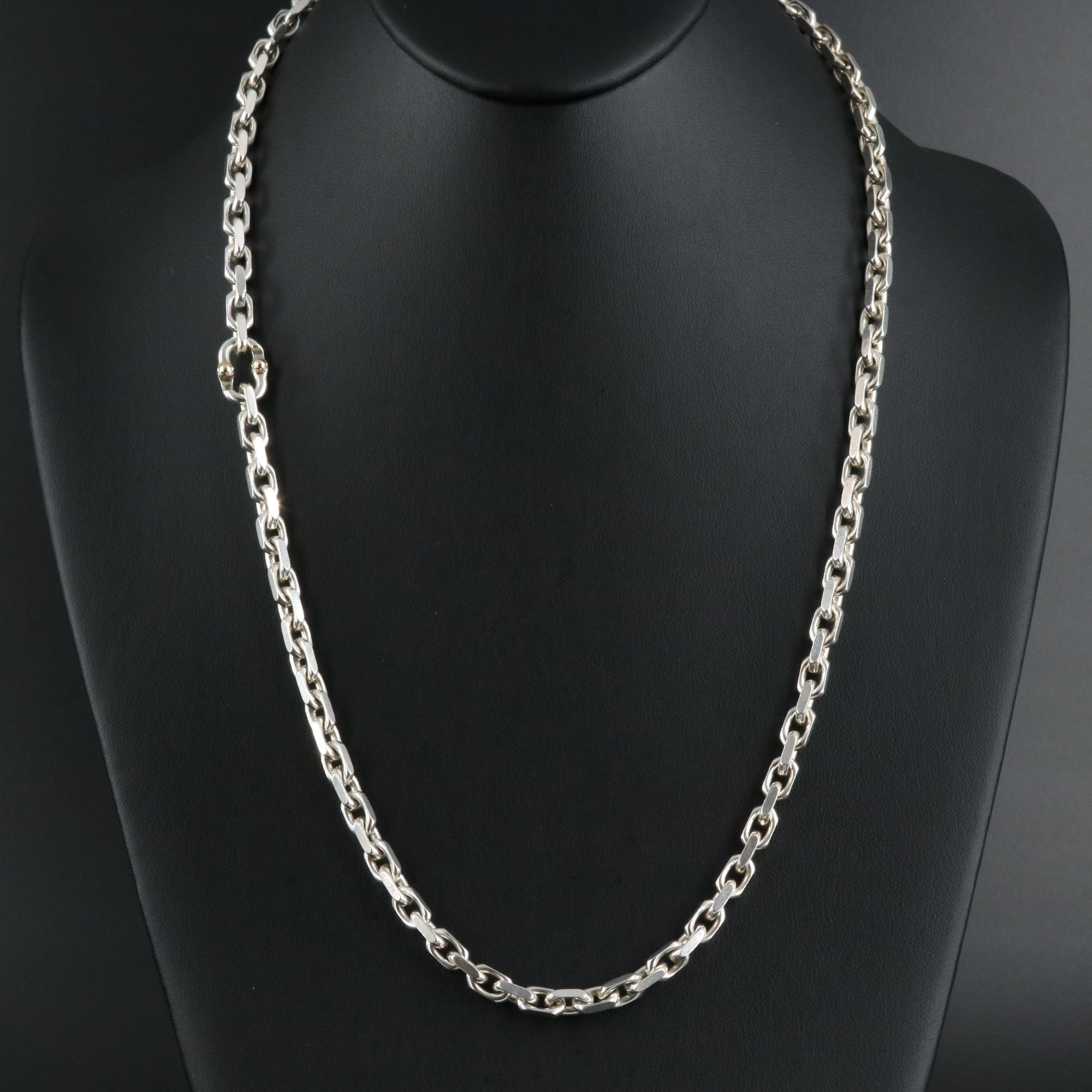 Tiffany & Co. 1837 Sterling Makers Chain with 18K Accents | EBTH