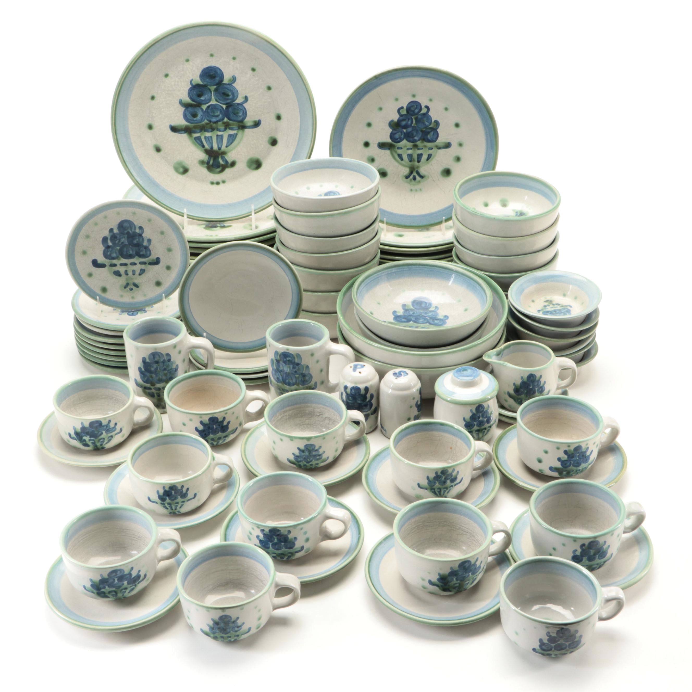 M.A. Hadley "Bouquet" Stoneware Dinnerware and Table Accessories | EBTH