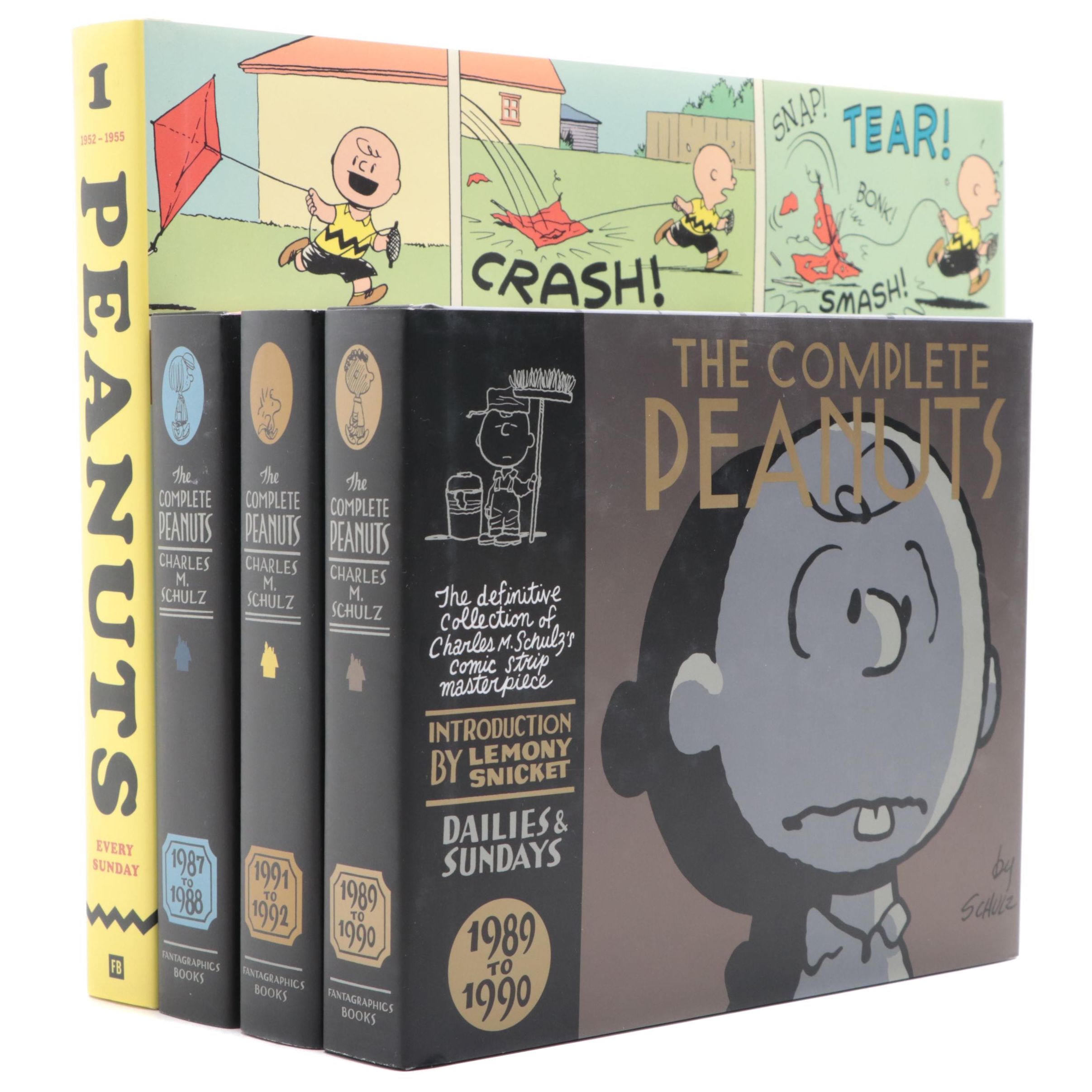 "The Complete Peanuts, 1987–1992" and "Peanuts Every Sunday, 1952–1955 ...