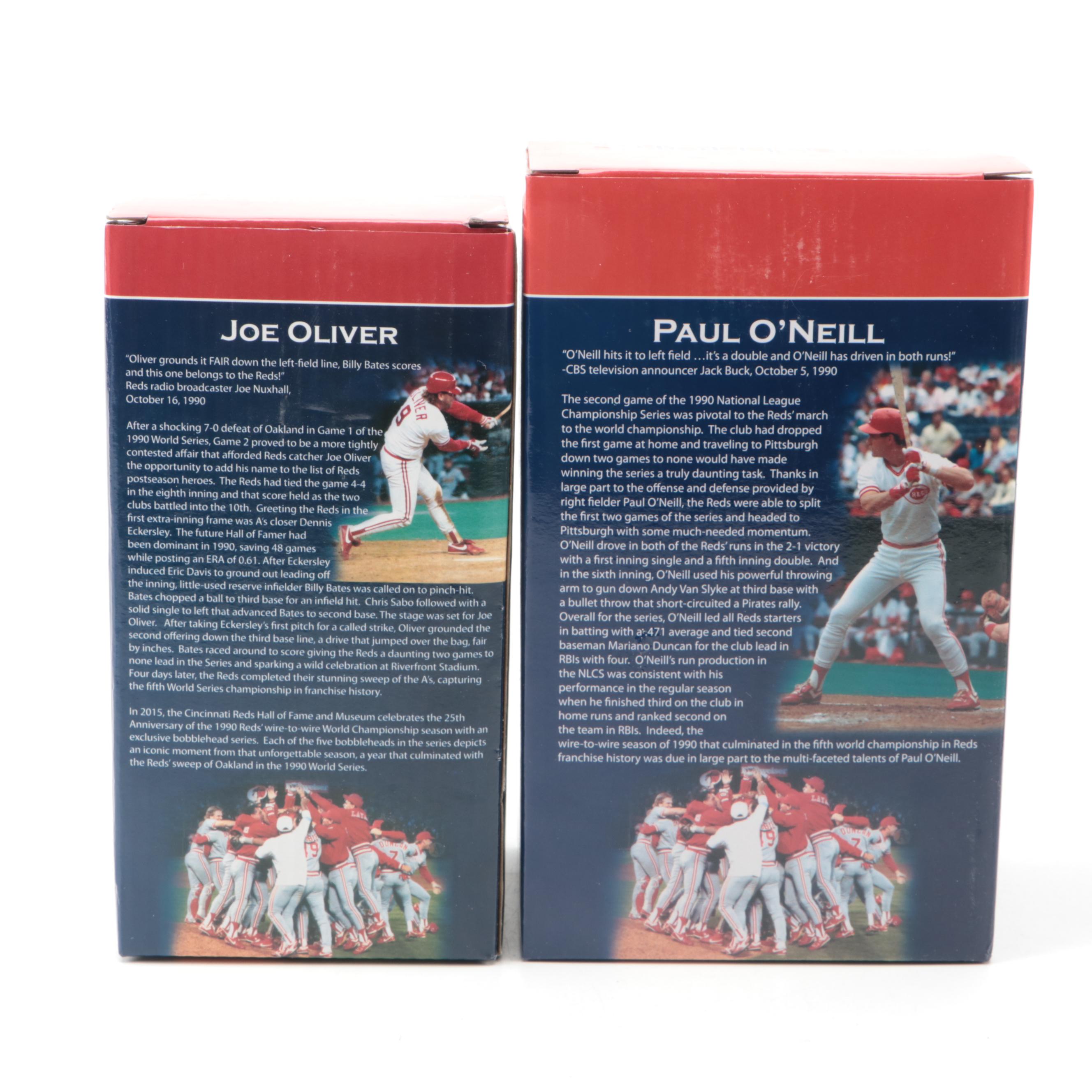 Joe Oliver, Paul O'Neil, Tom Browning, Signed Todd Benzinger & More ...