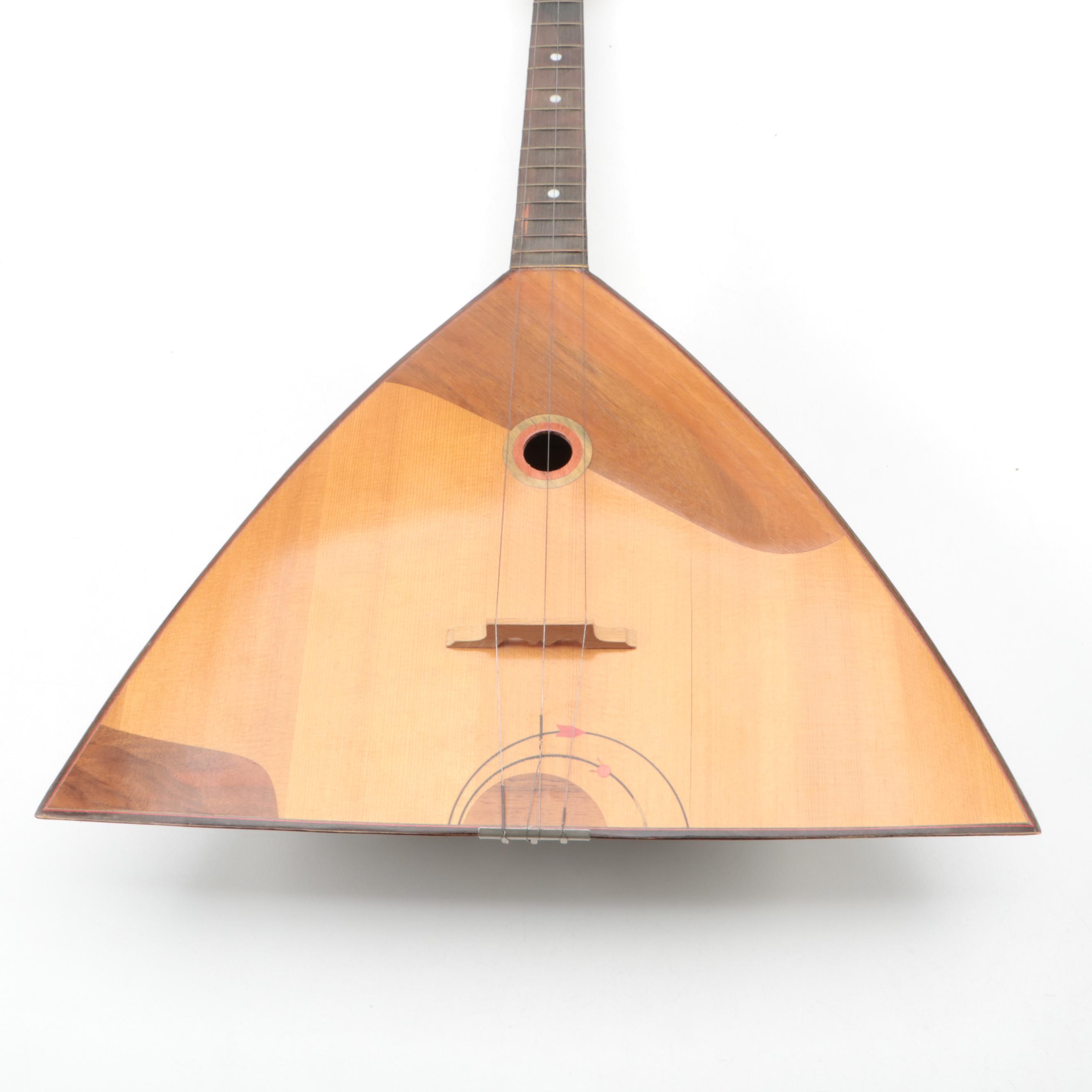 Russian Three-String Balalaika with Sputnik Design | EBTH