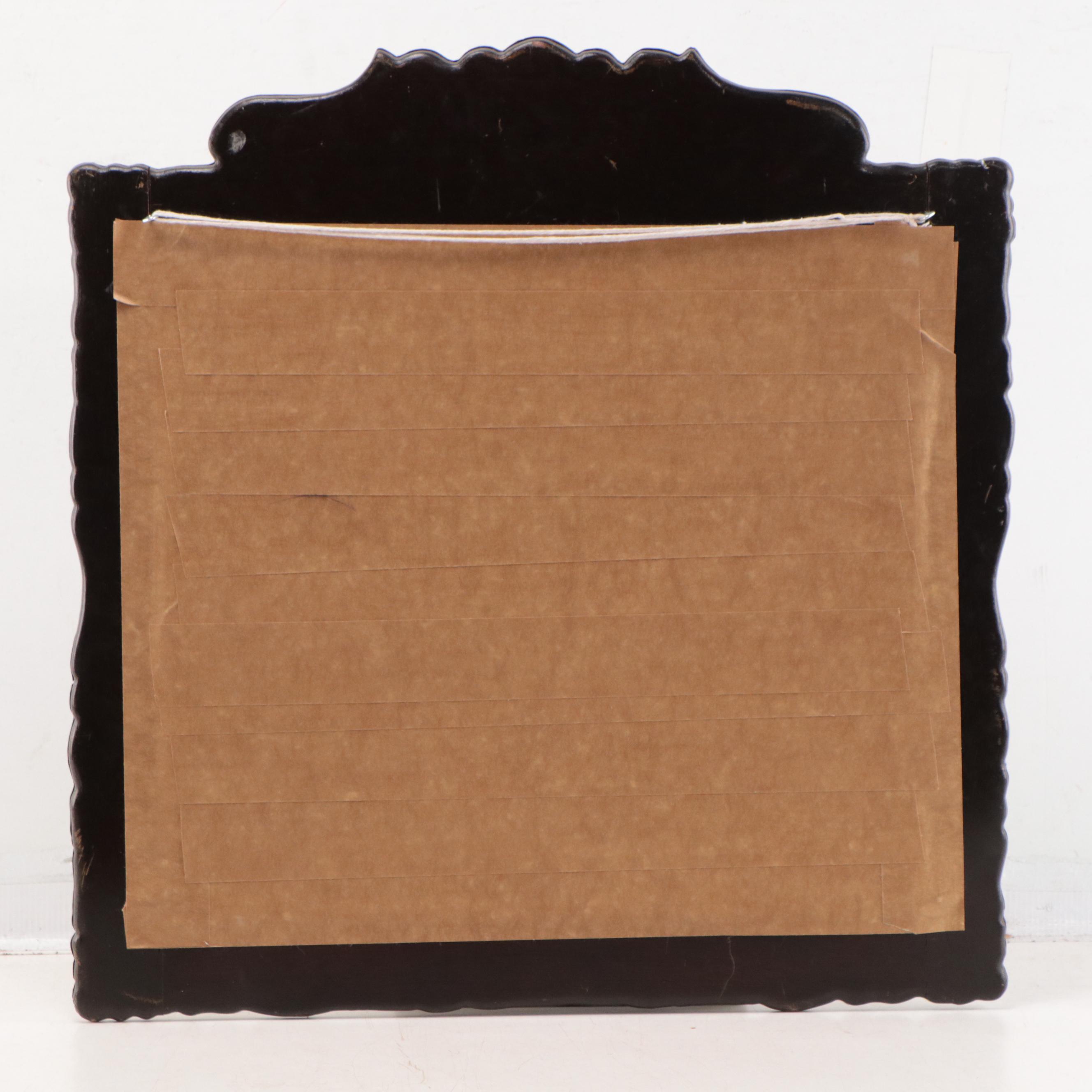 Cuzco School Style Oil Painting of Holy Family in Sterling Silver Frame ...