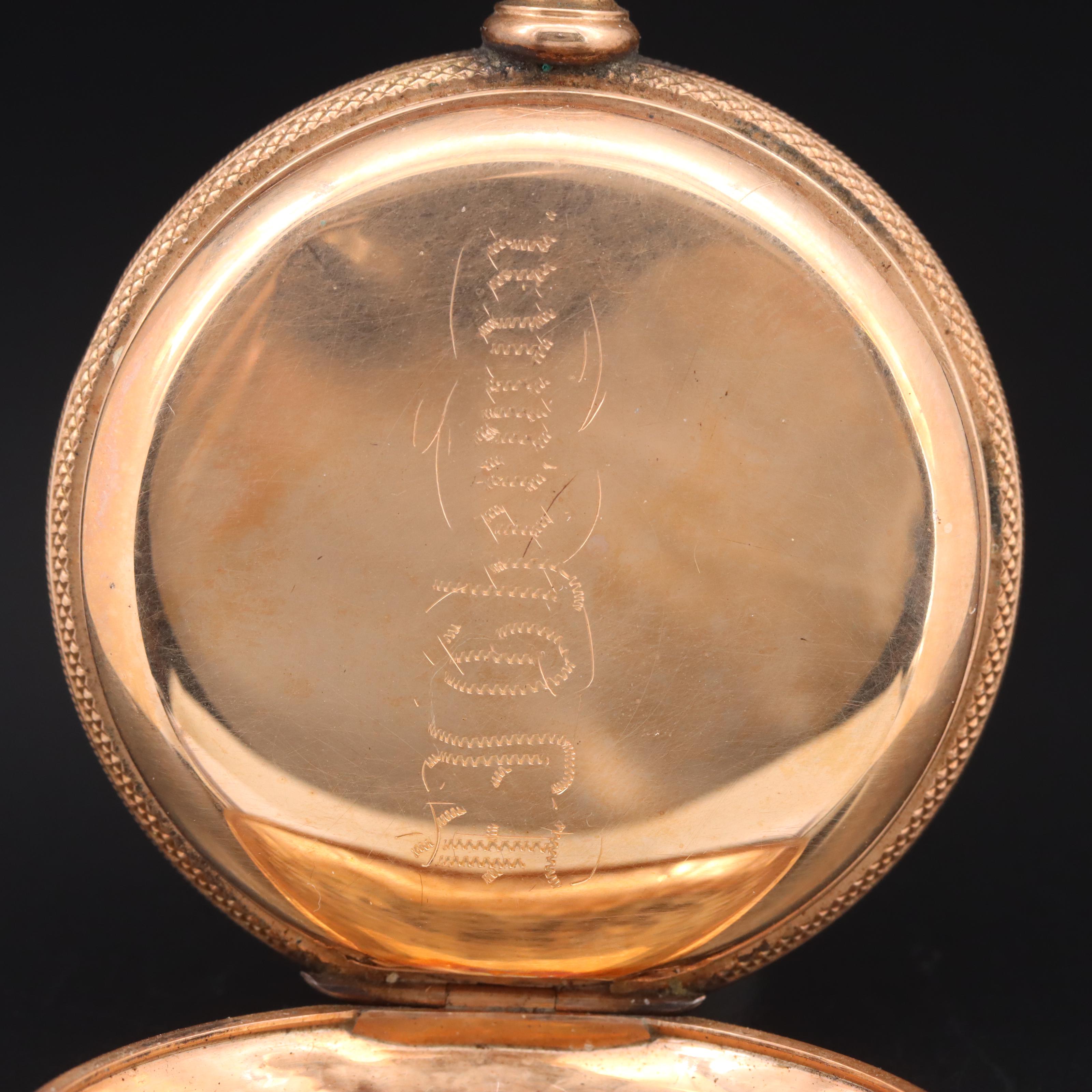 Mermode & Jaccard Jewelry Co. St. Louis Non-Magnetic Hunting Case ...