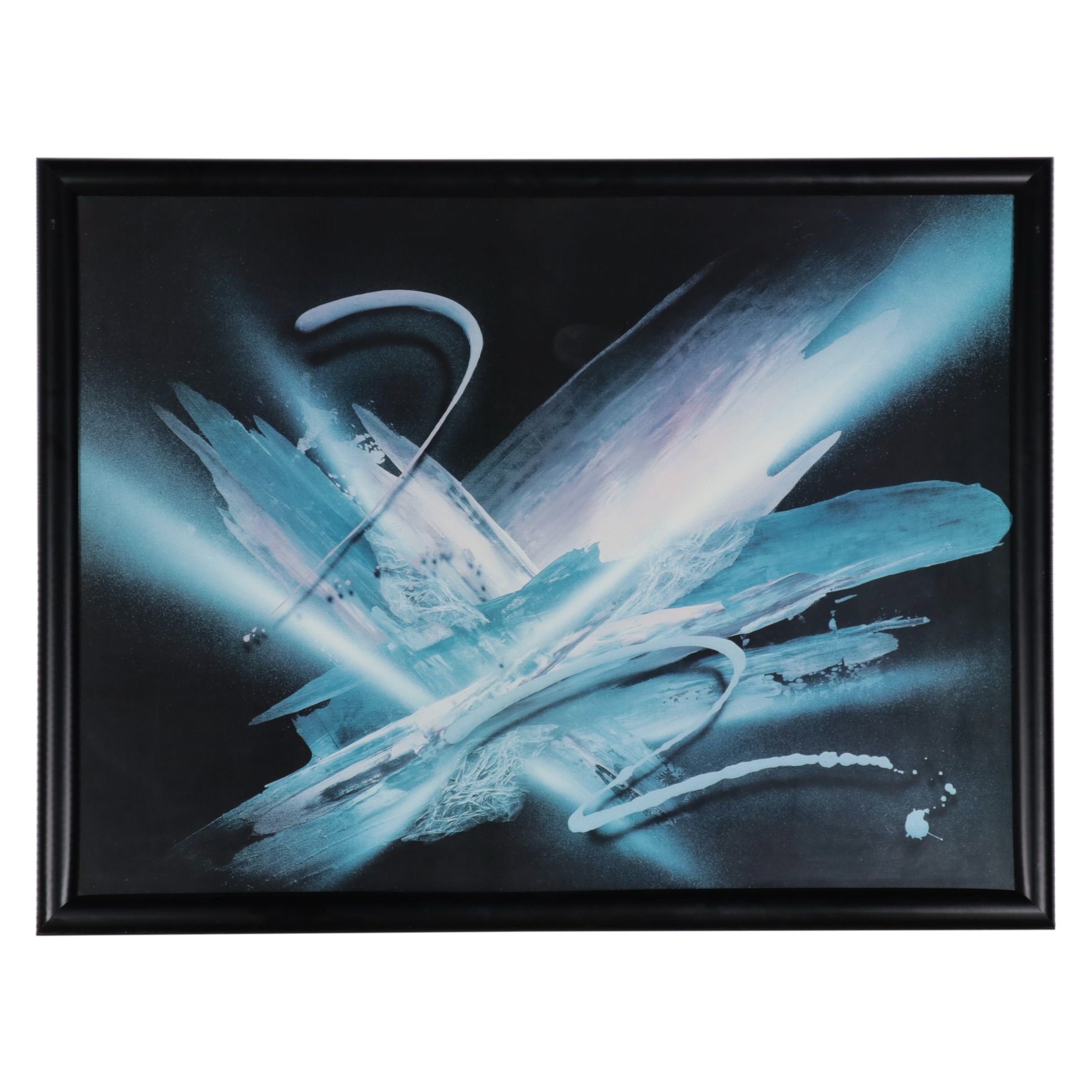 Large Scale Offset Lithograph After Bruce McGaw "Lumina," Late 20th ...