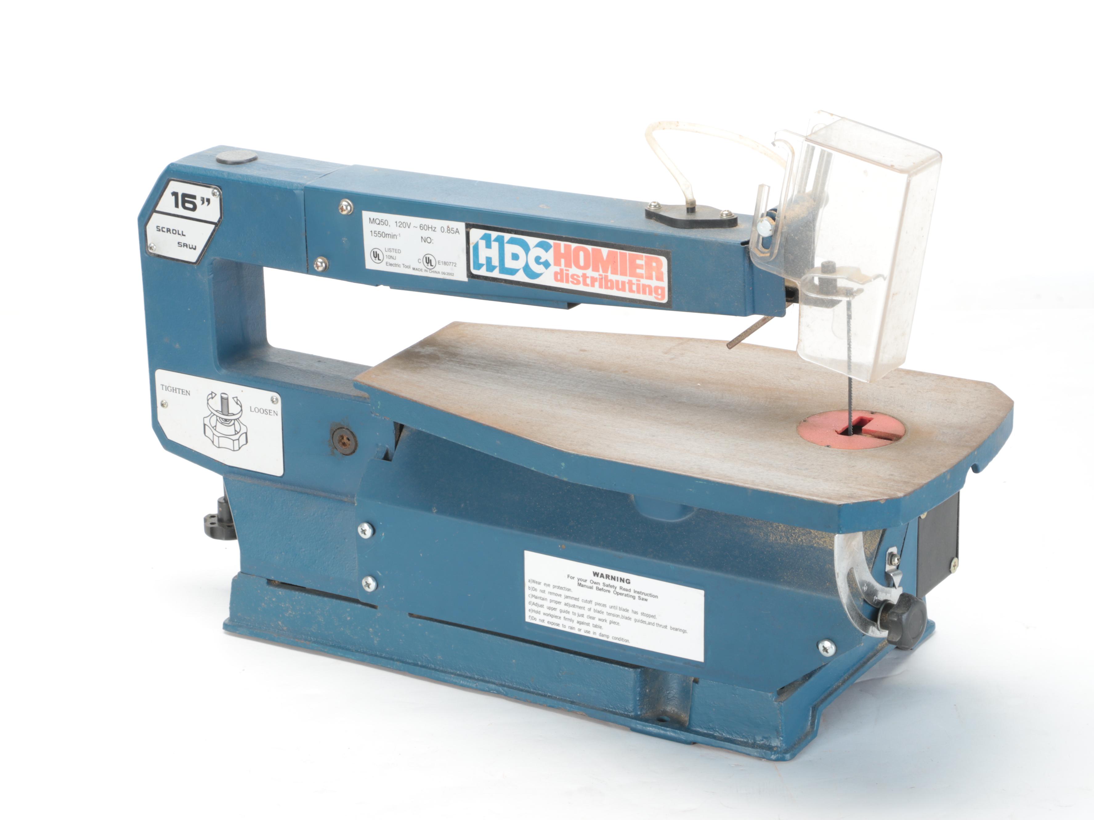 HDC Scroll Saw with Other 6" Bench Grinder | EBTH