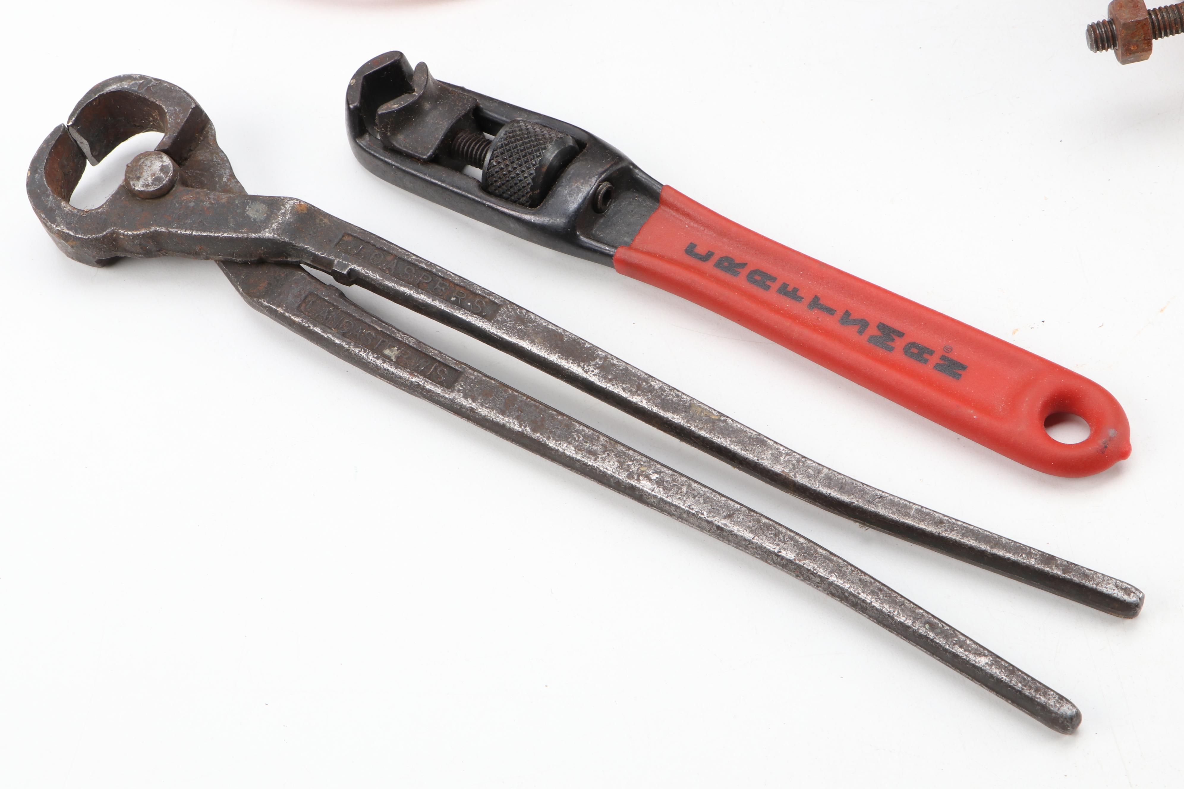 Craftsman Vise Grip with Tool Box and More Tools | EBTH