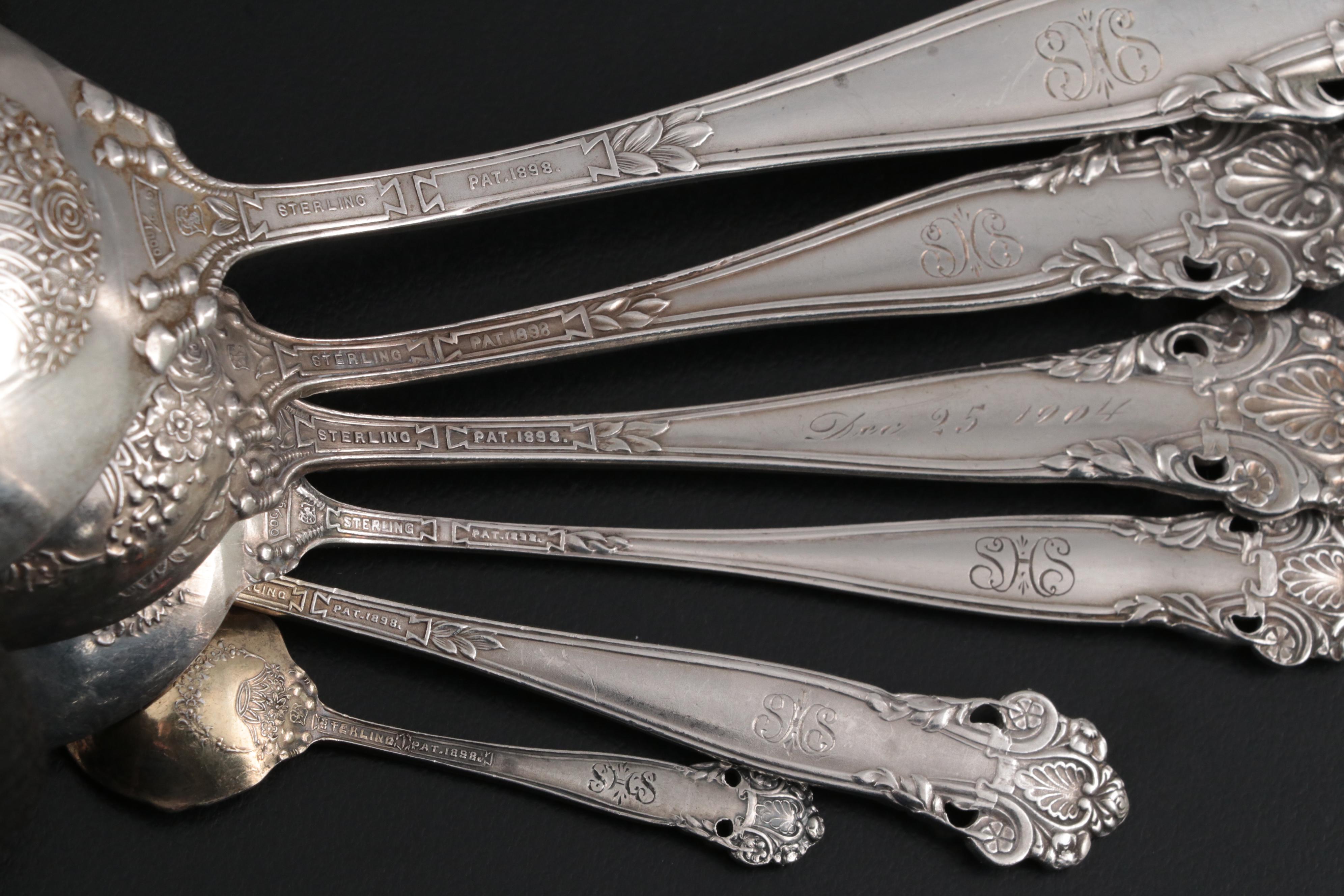 Towle "Georgian" Sterling Silver Flatware Service | EBTH