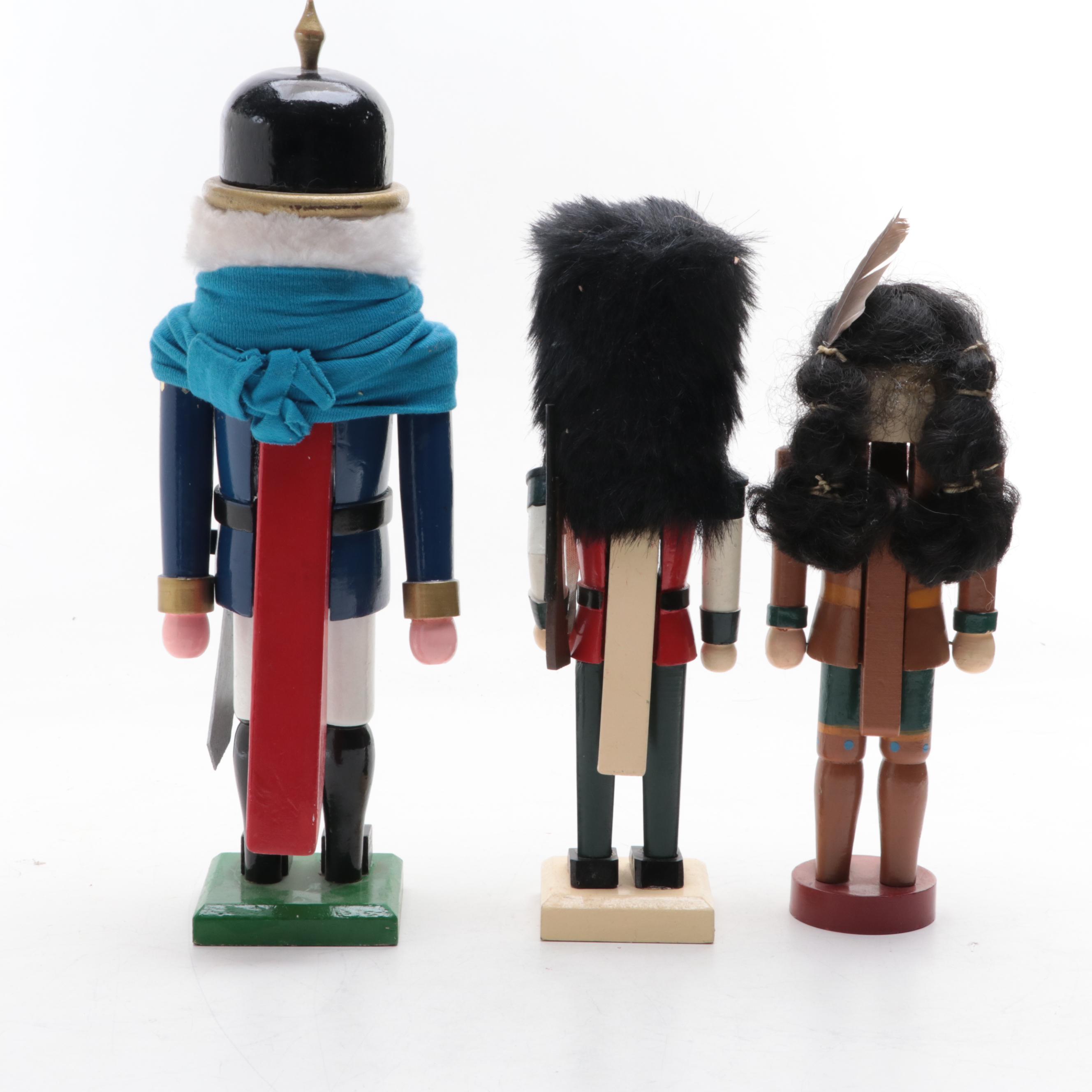 Polychrome Wood Nutcracker Figurines | EBTH