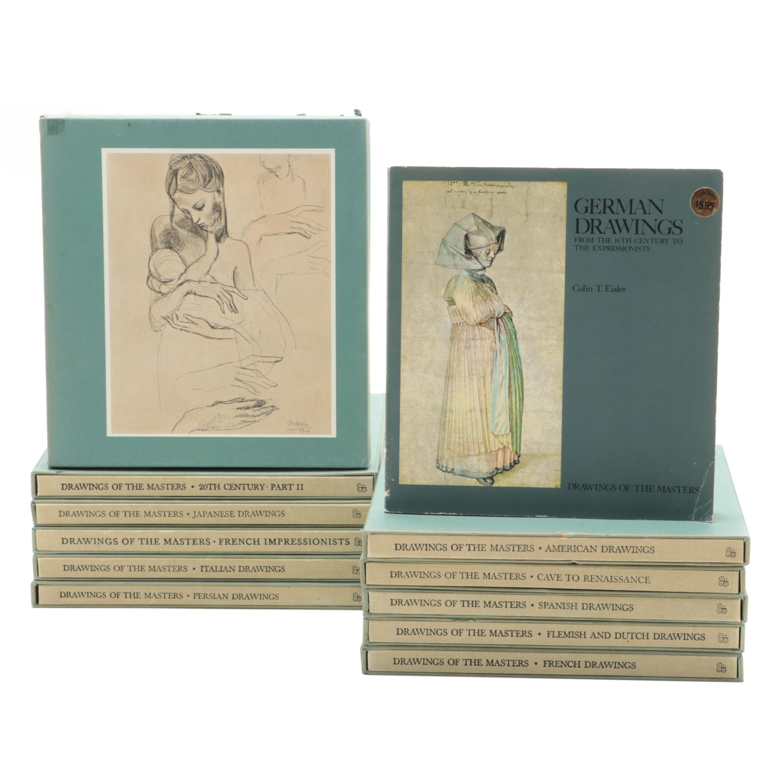 "Drawings of the Masters" 12 Volume Set | EBTH