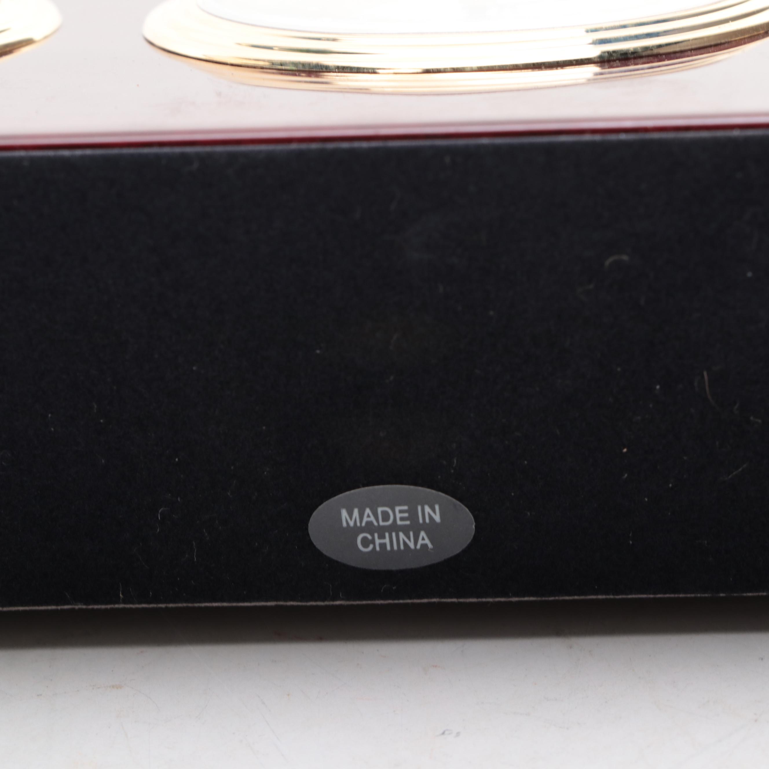 Chass Thermometer, Clock and Hygrometer with German Barometer ...