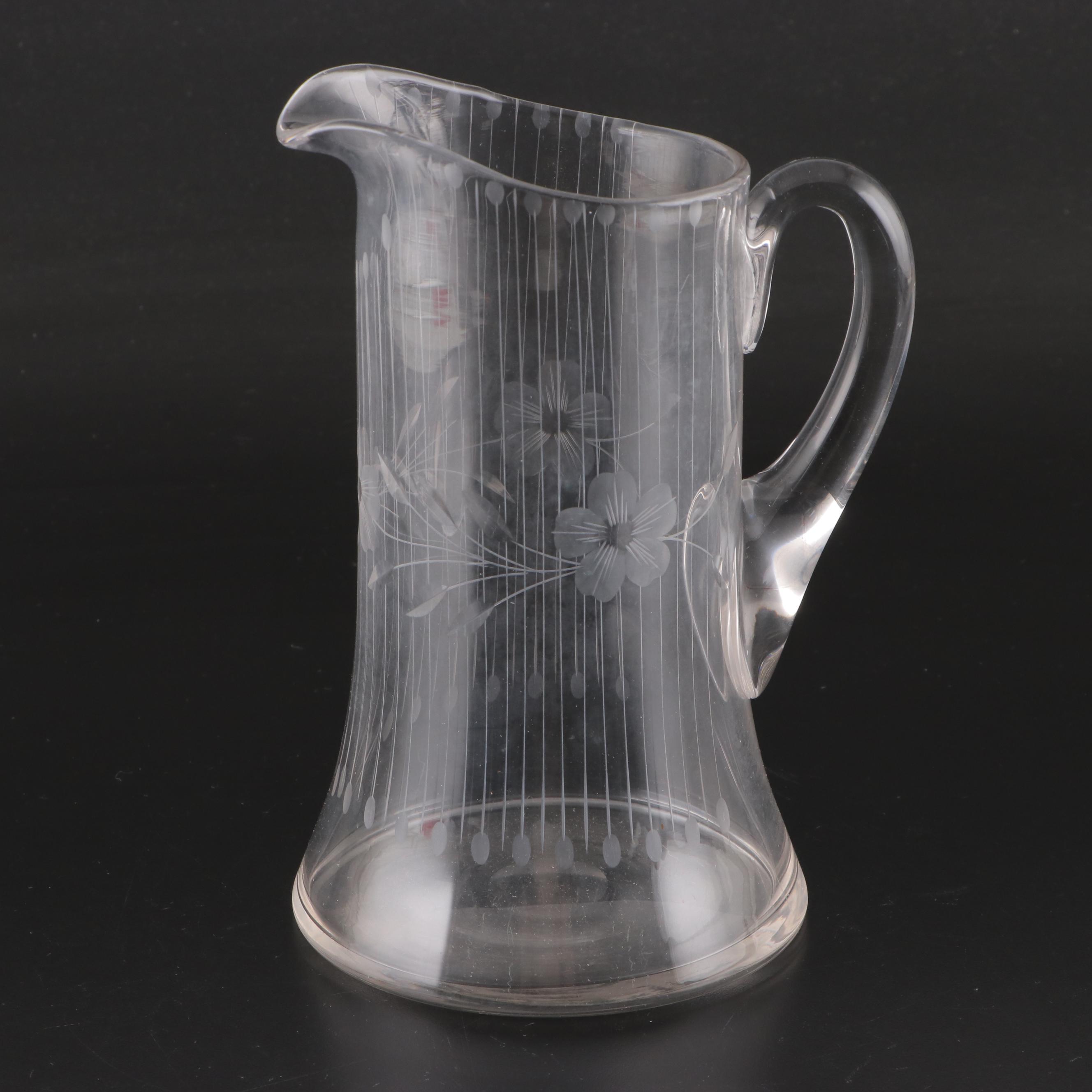 Cut Glass Pitchers and Serving Bowls | EBTH