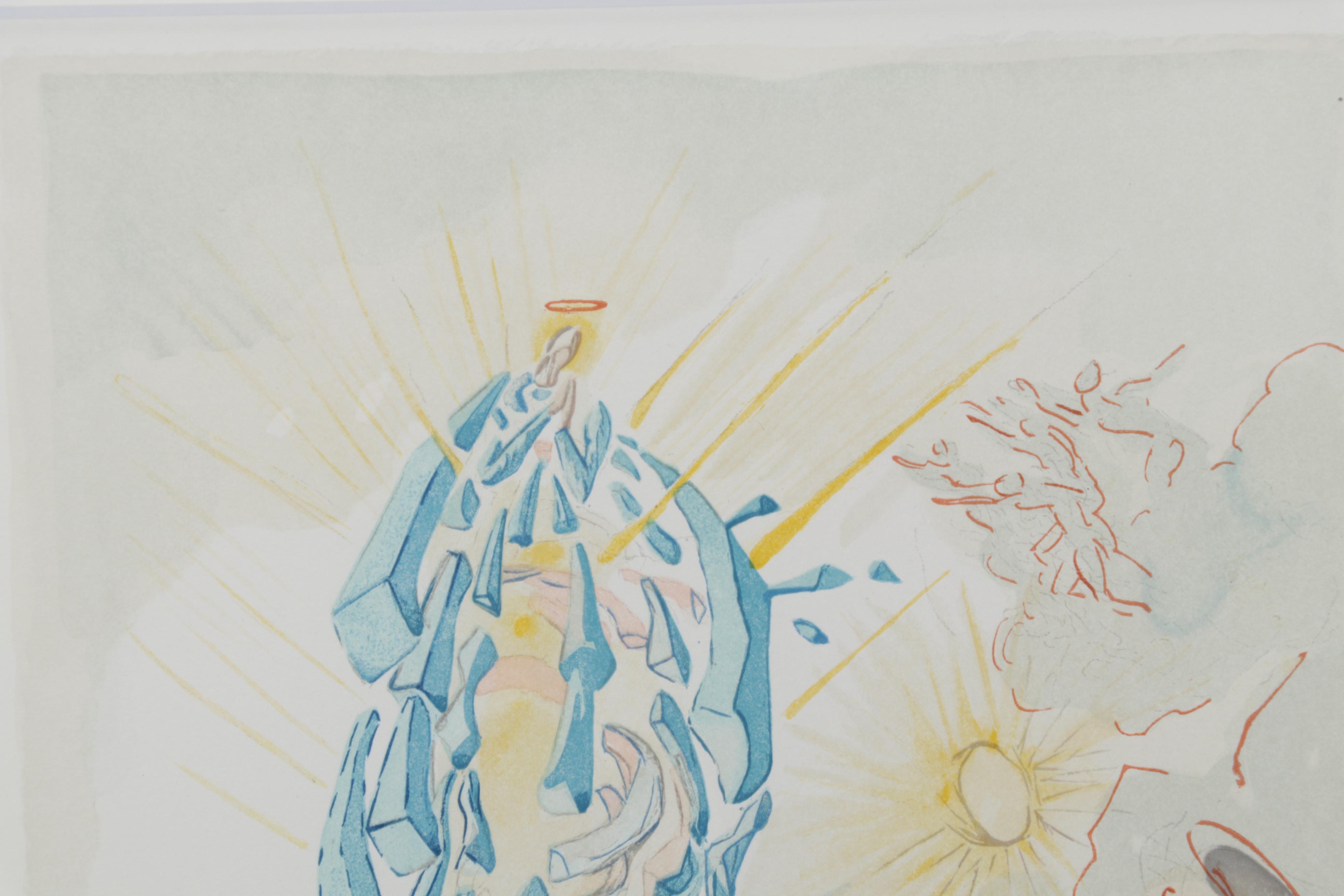 Salvador Dalí Wood Engraving "The Apotheosis of the Virgin Mary" | EBTH