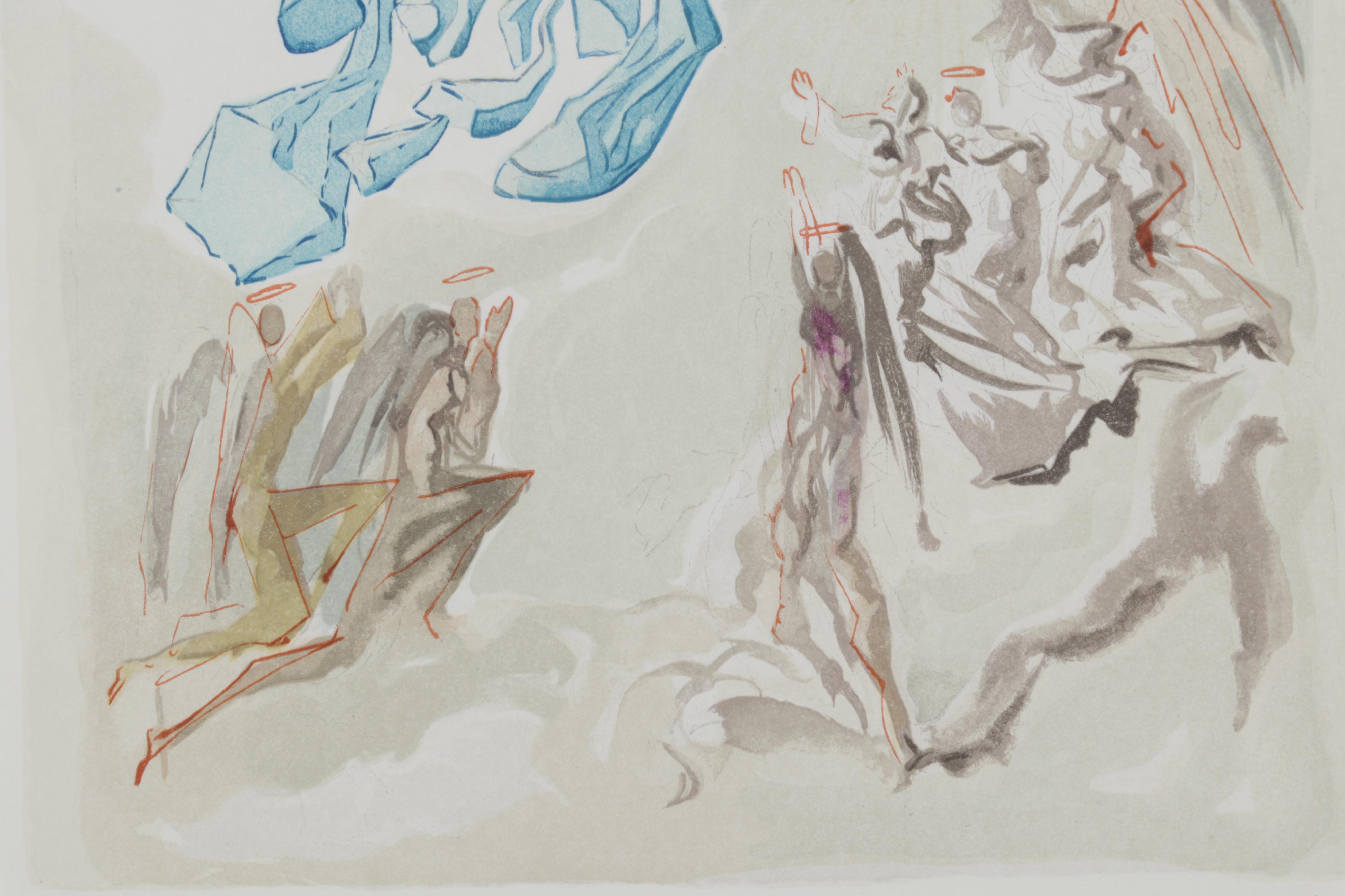 Salvador Dalí Wood Engraving "The Apotheosis of the Virgin Mary" | EBTH