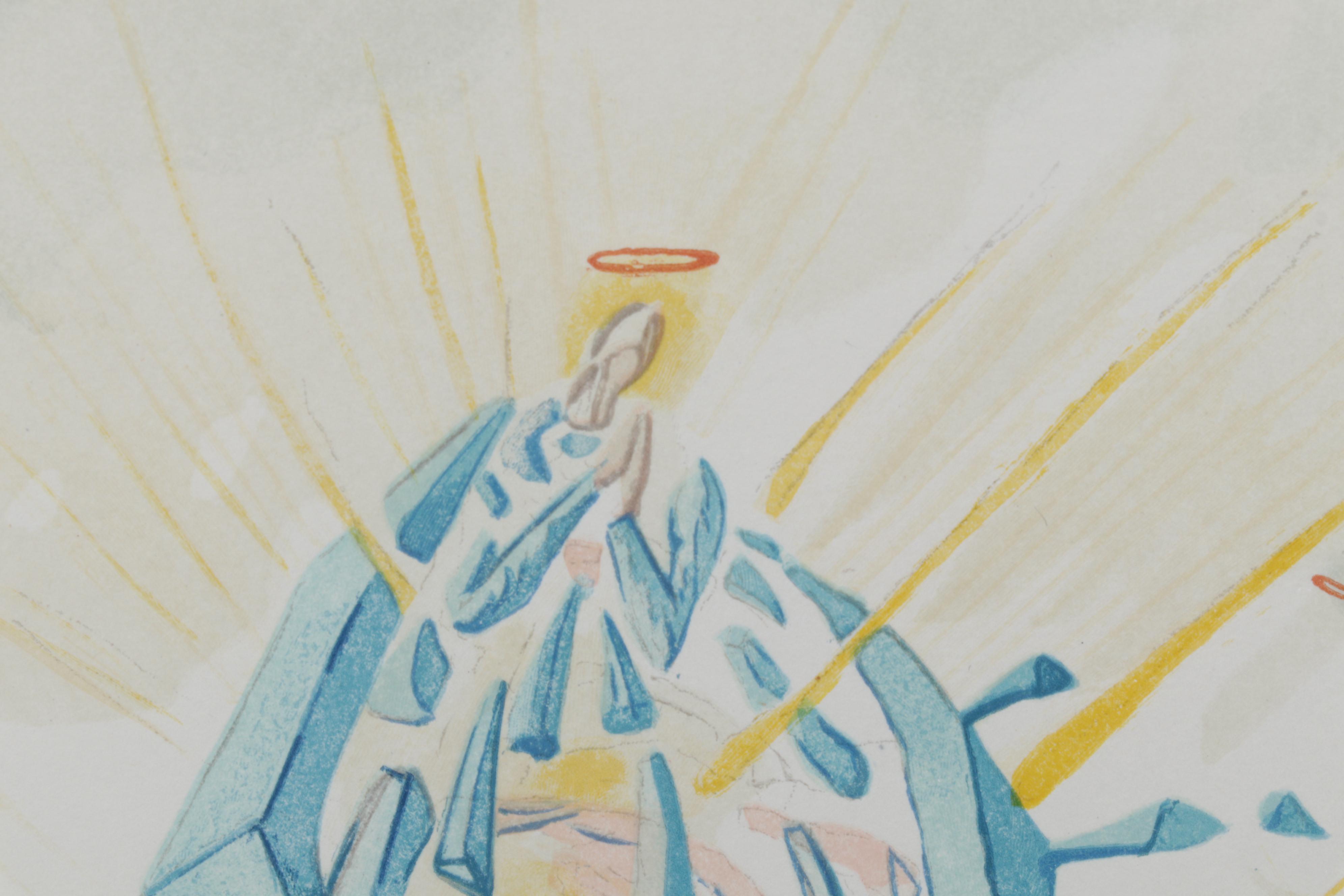 Salvador Dalí Wood Engraving "The Apotheosis of the Virgin Mary" | EBTH