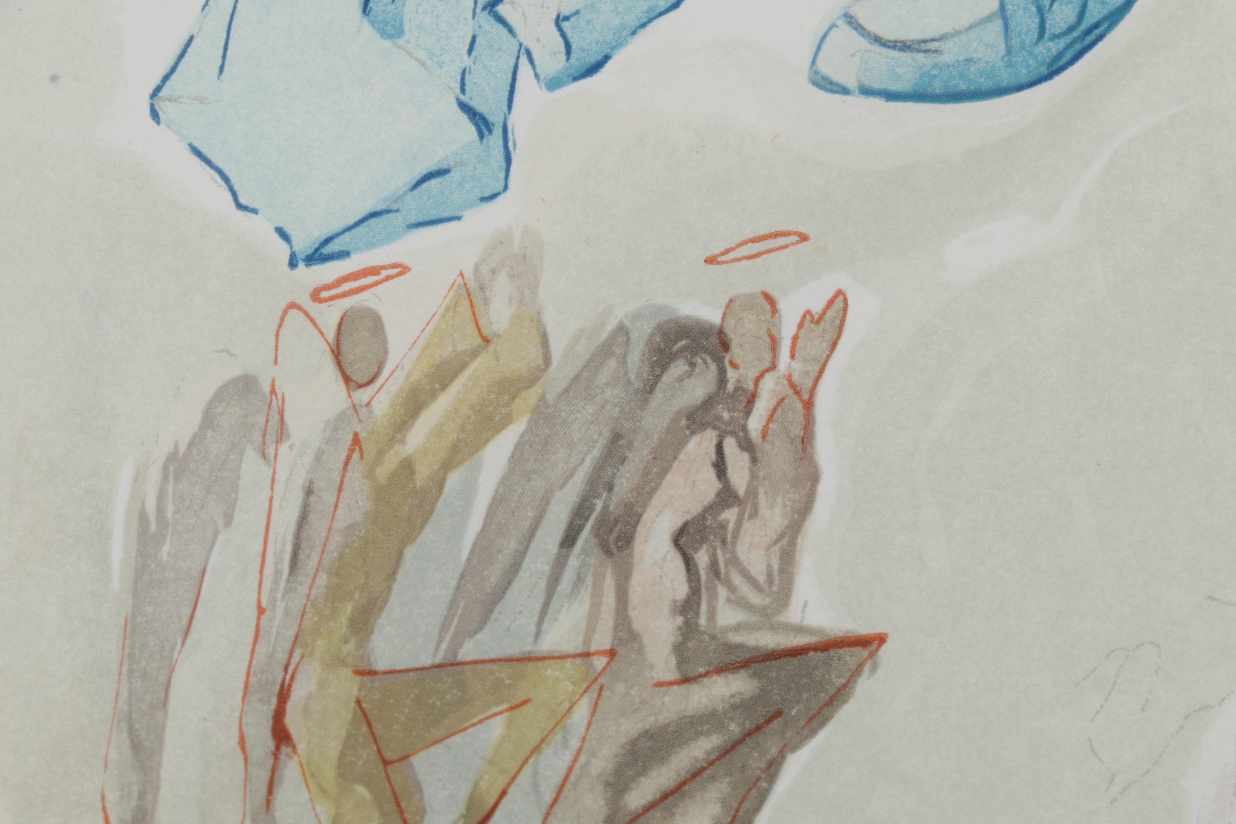 Salvador Dalí Wood Engraving "The Apotheosis of the Virgin Mary" | EBTH