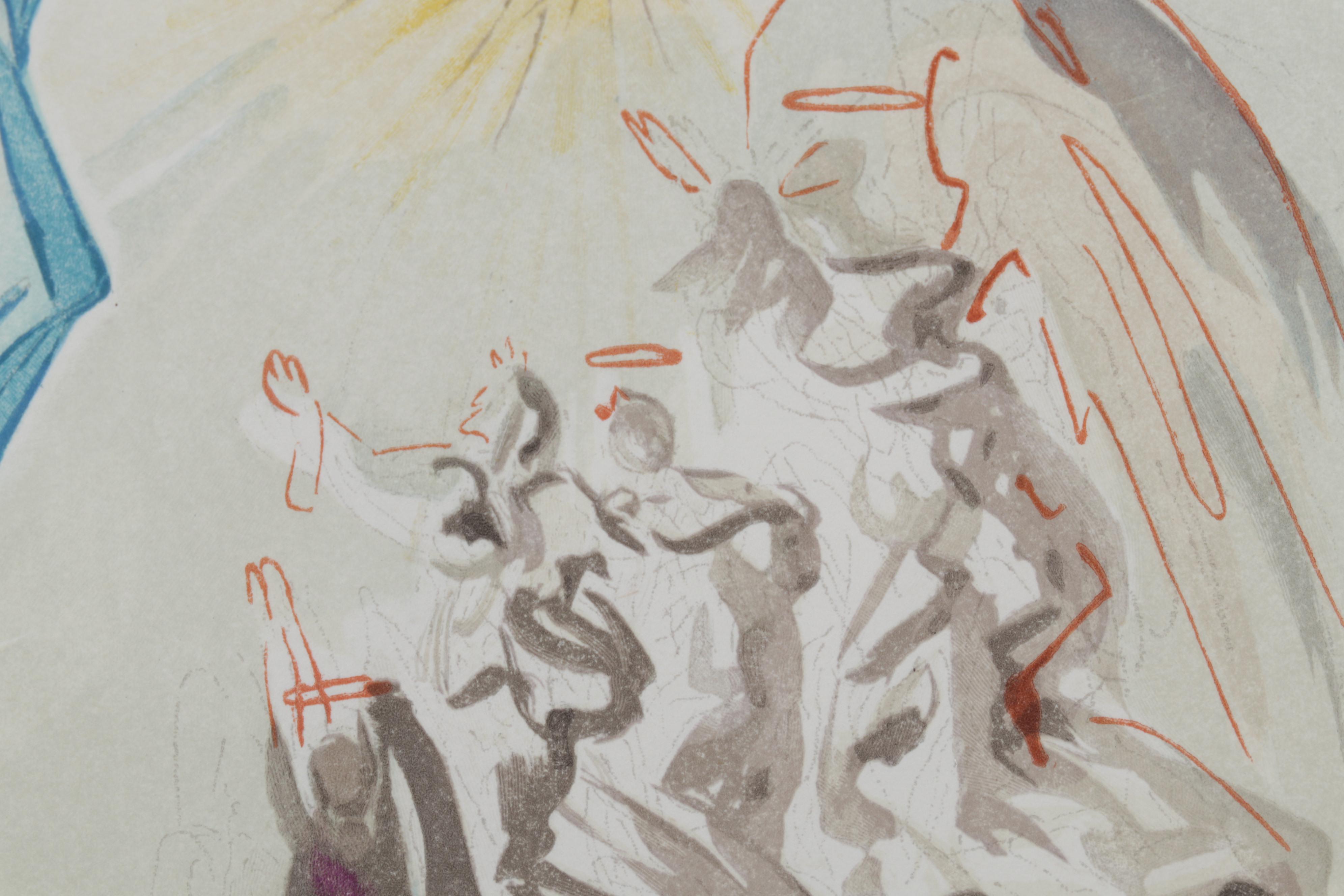 Salvador Dalí Wood Engraving "The Apotheosis of the Virgin Mary" | EBTH