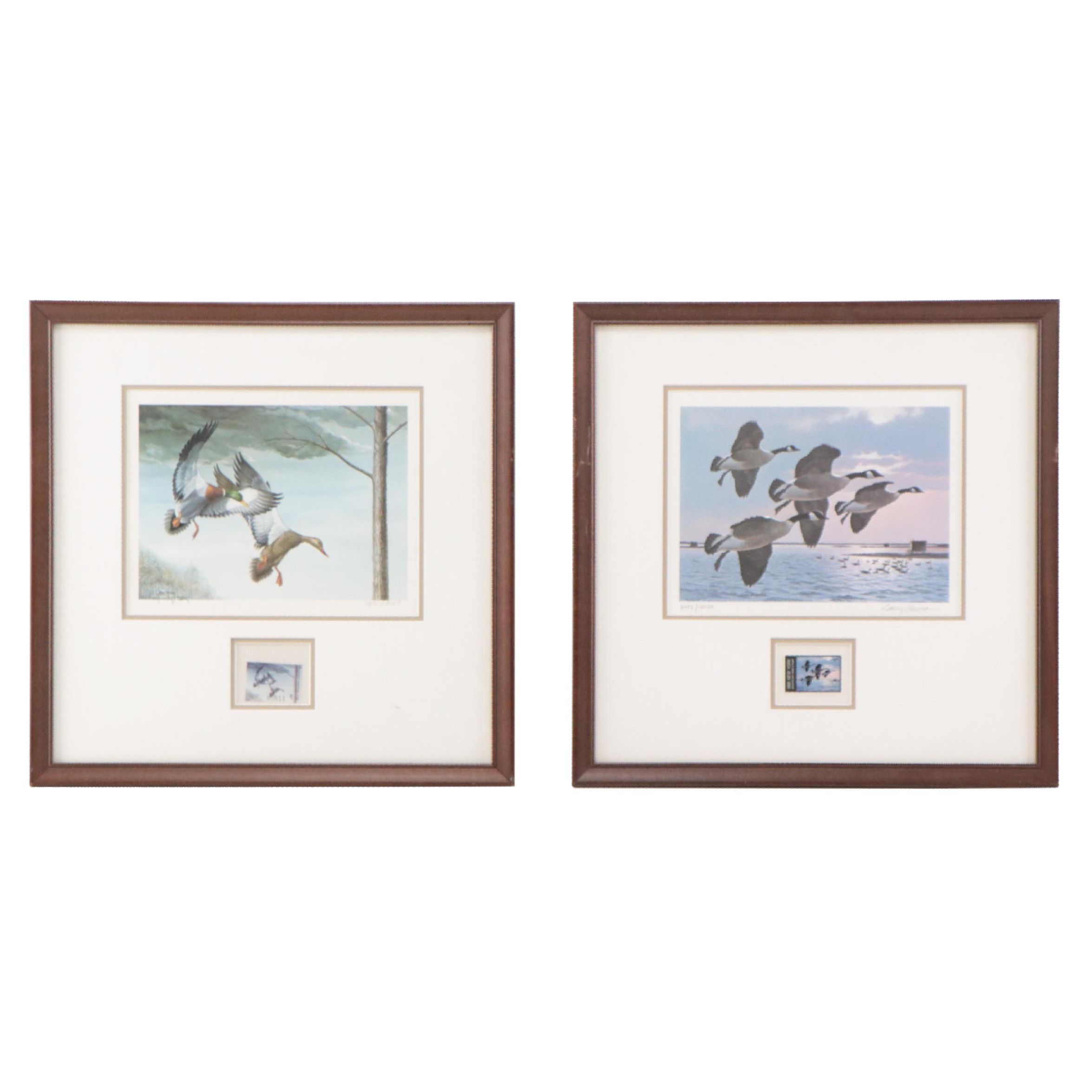 Larry Barton and Ray Harm Offset Lithographs of Birds in Flight | EBTH
