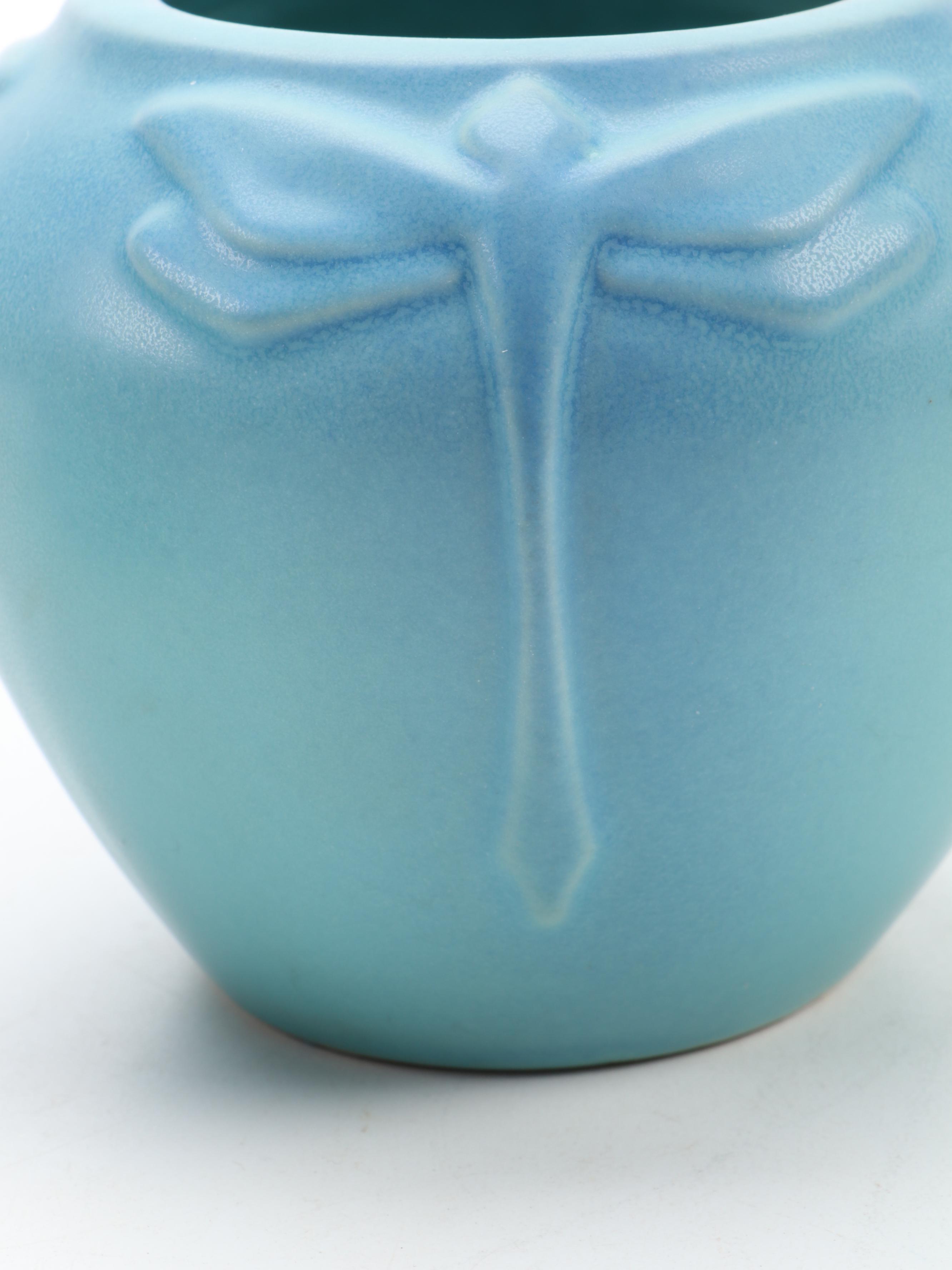 Van Briggle Pottery Commemorative First Edition Dragonfly and Onion ...