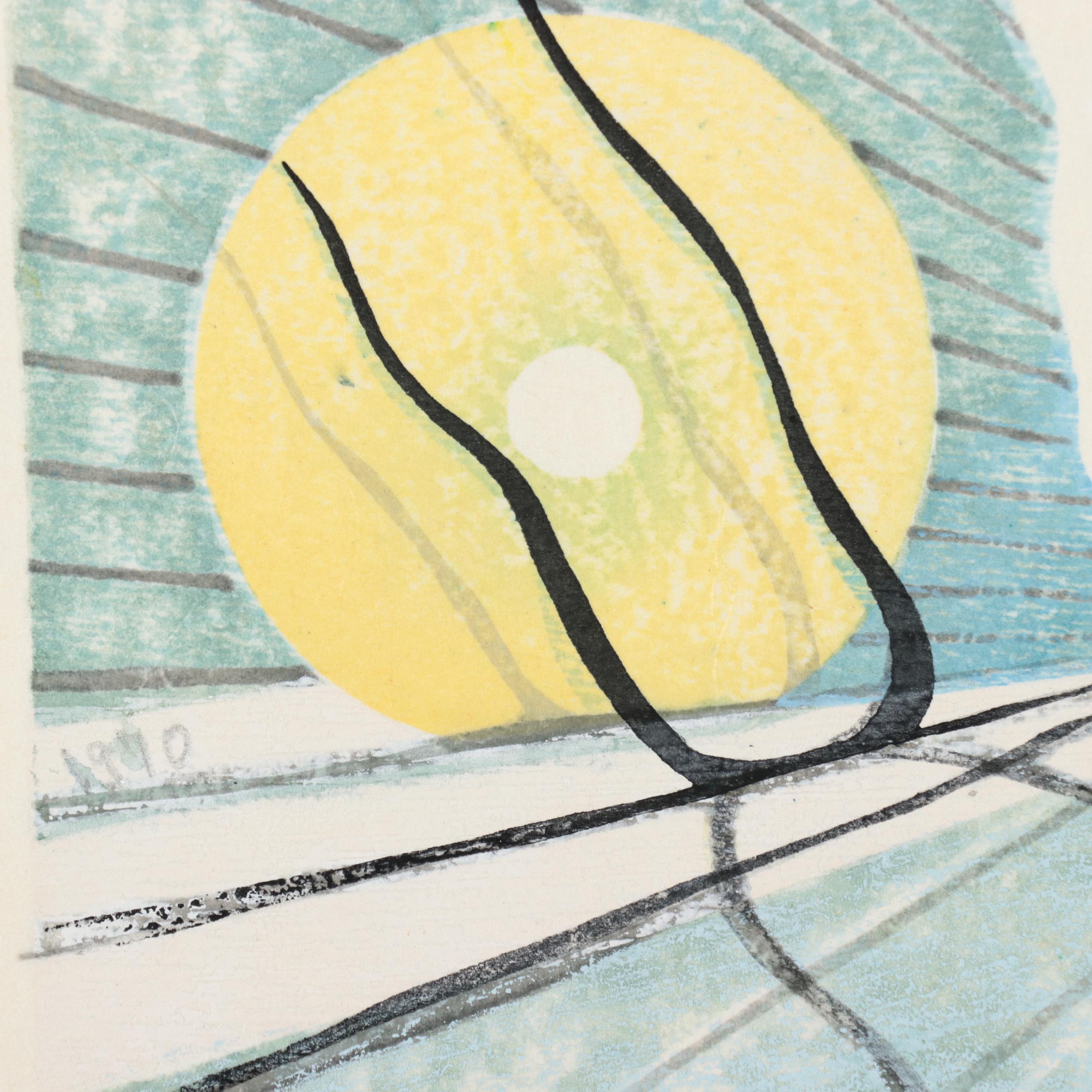 Rei Yuki Woodblock "After The Rain," 1970 | EBTH