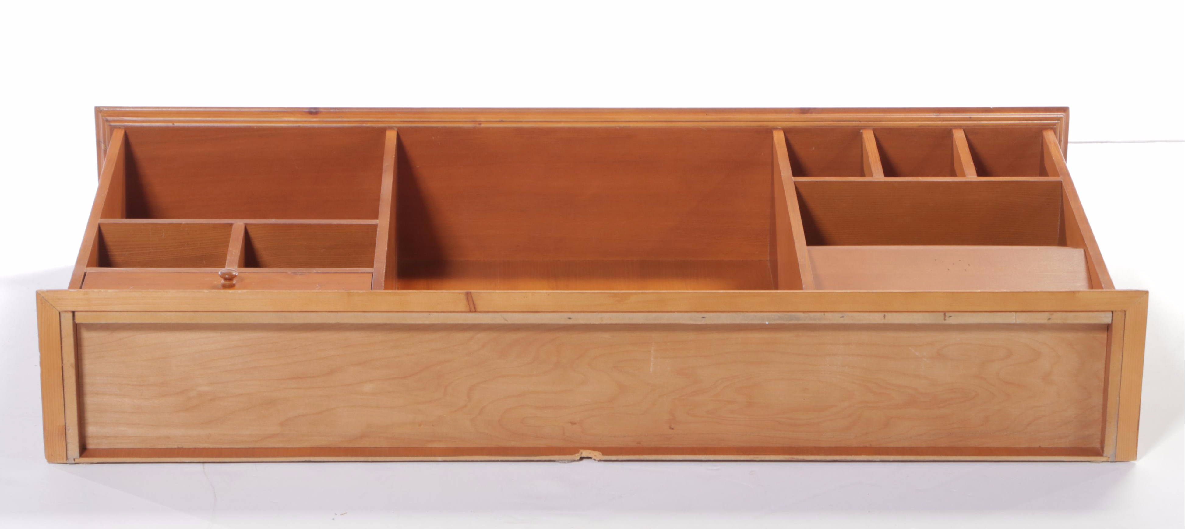 Pottery Barn Wooden Wall-Mounted Secretary Organizer | EBTH