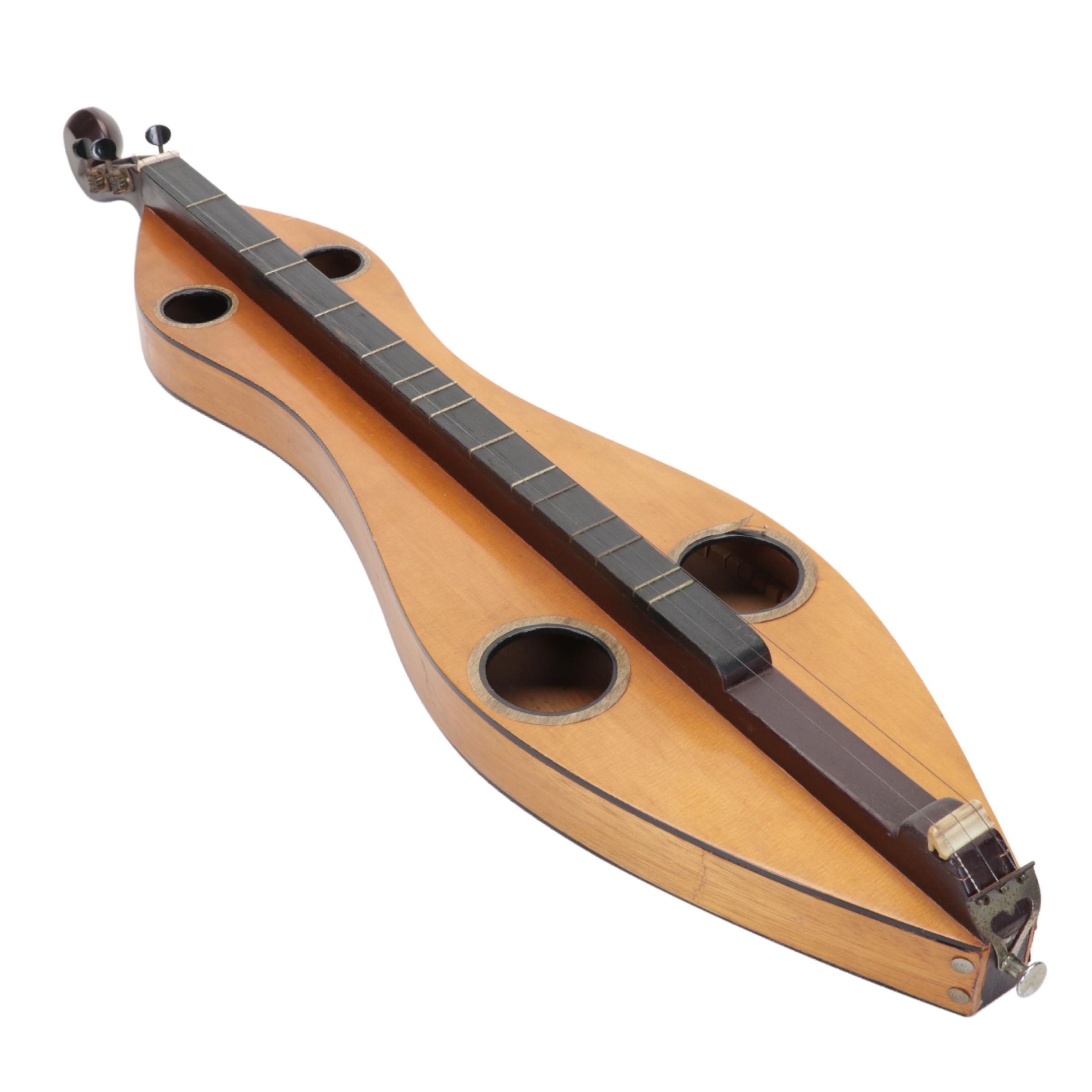 Three-String Appalachian Hourglass Dulcimer | EBTH