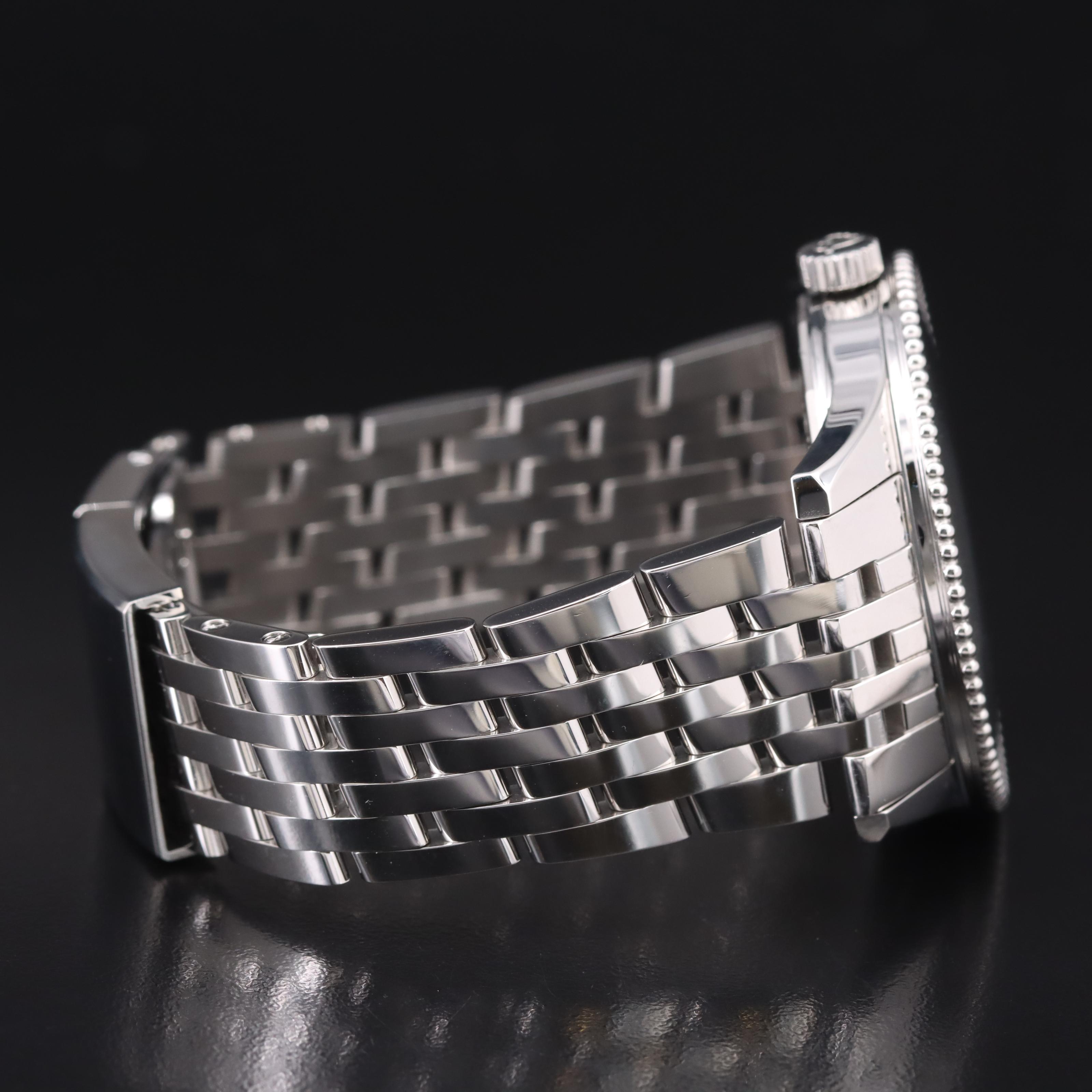 Breitling Navitimer 41 Blue Stainless Steel Automatic Wristwatch | EBTH