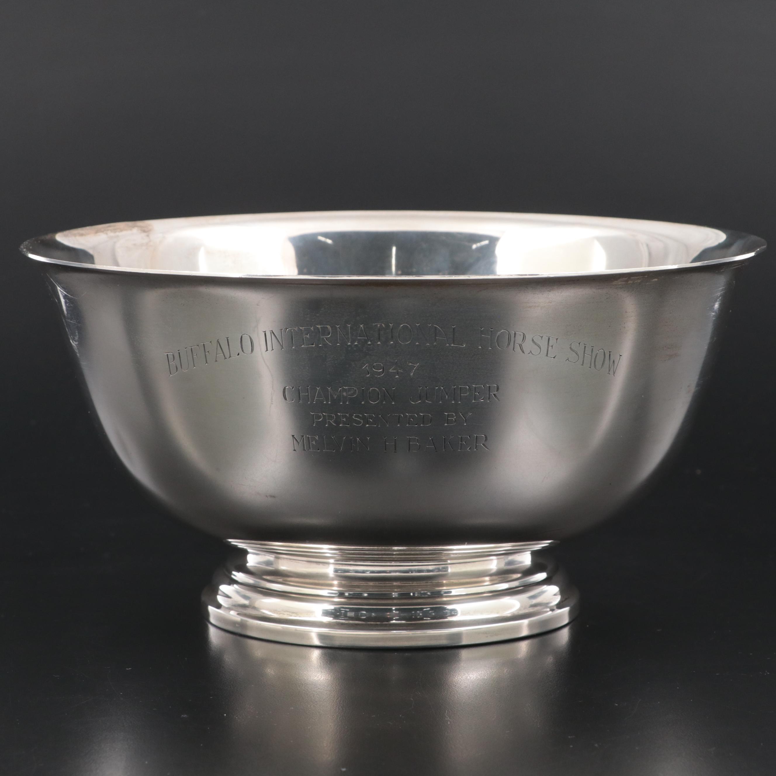 International Sterling Silver Paul Revere Reproduction Trophy Bowl | EBTH