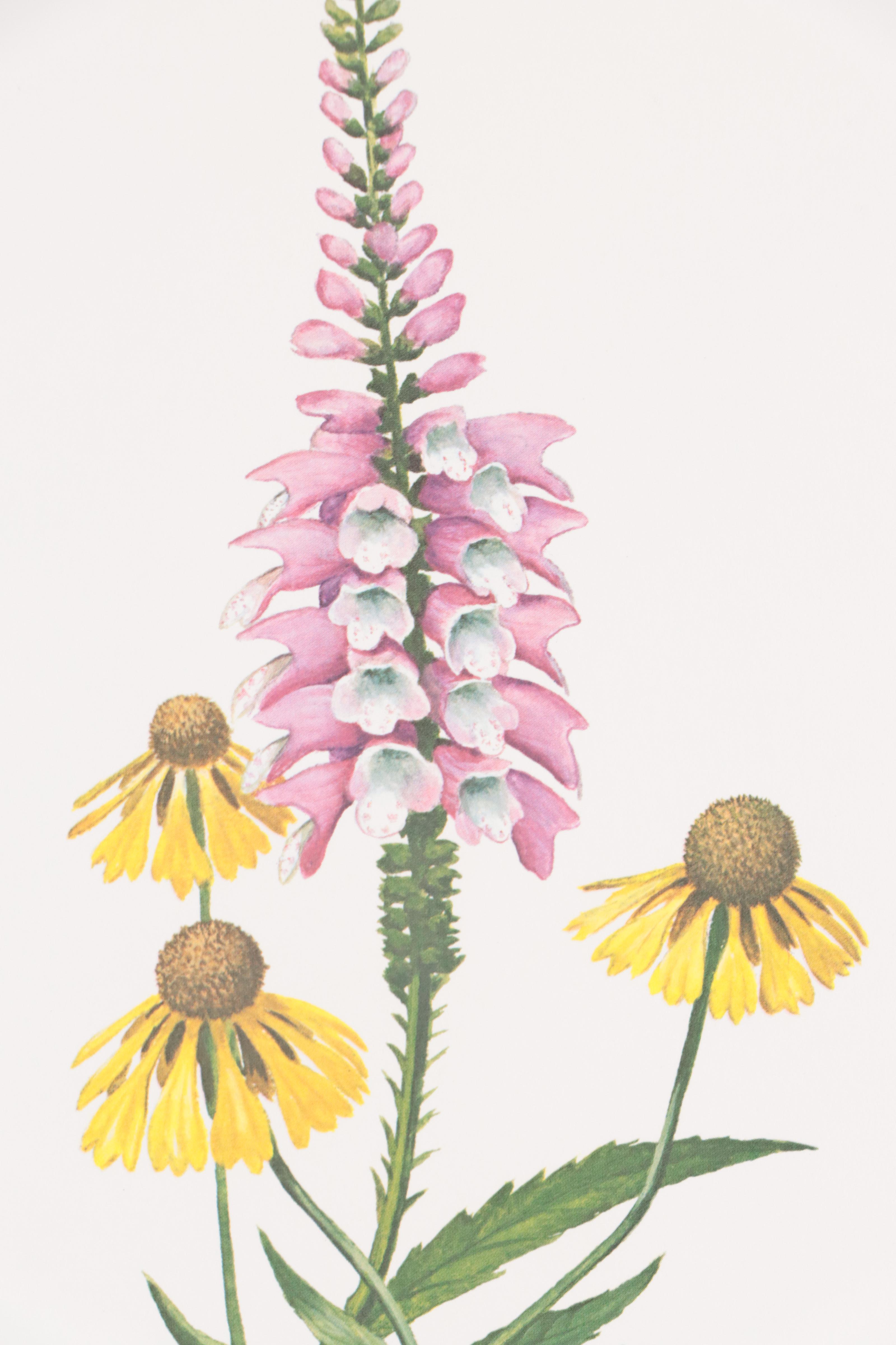 Ray Harm Floral Offset Lithograph Portfolios, Circa 1970 | EBTH