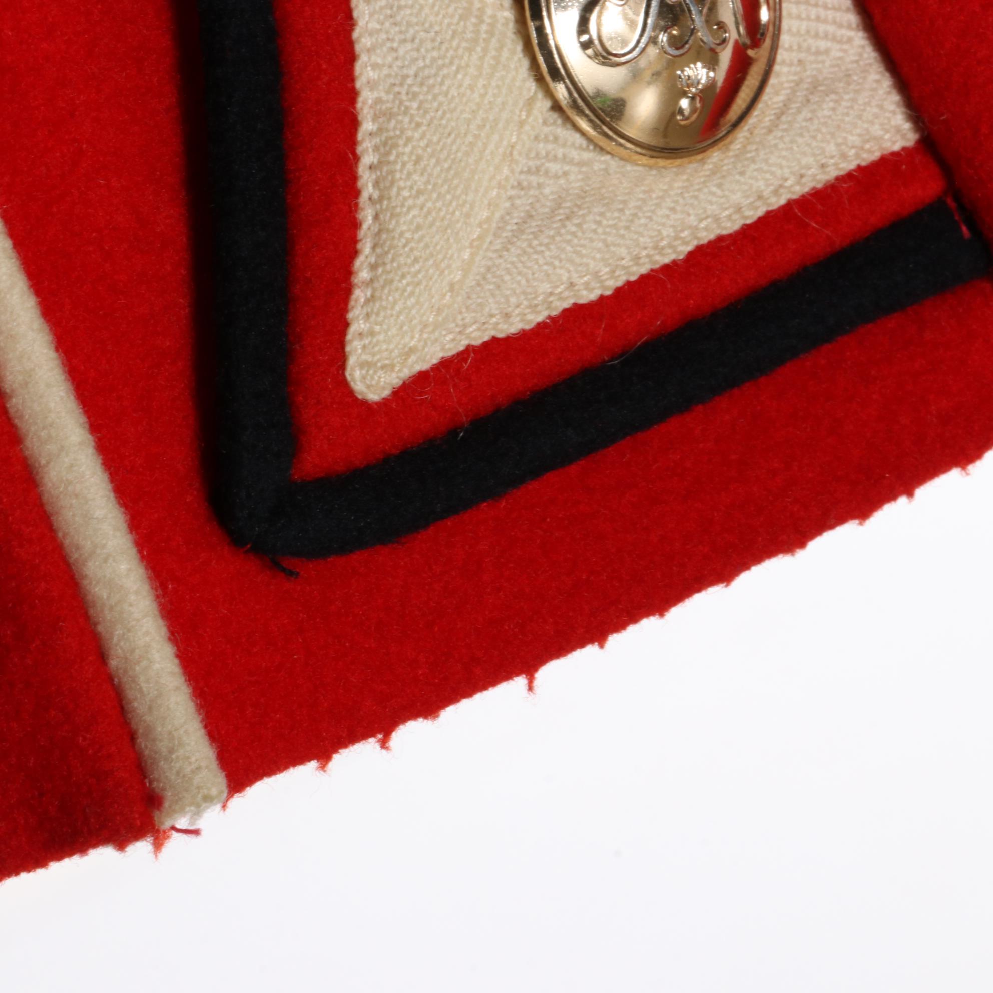 British Army Grenadier Guards Scarlet Dress Uniform Tunic Jacket, 1990s ...