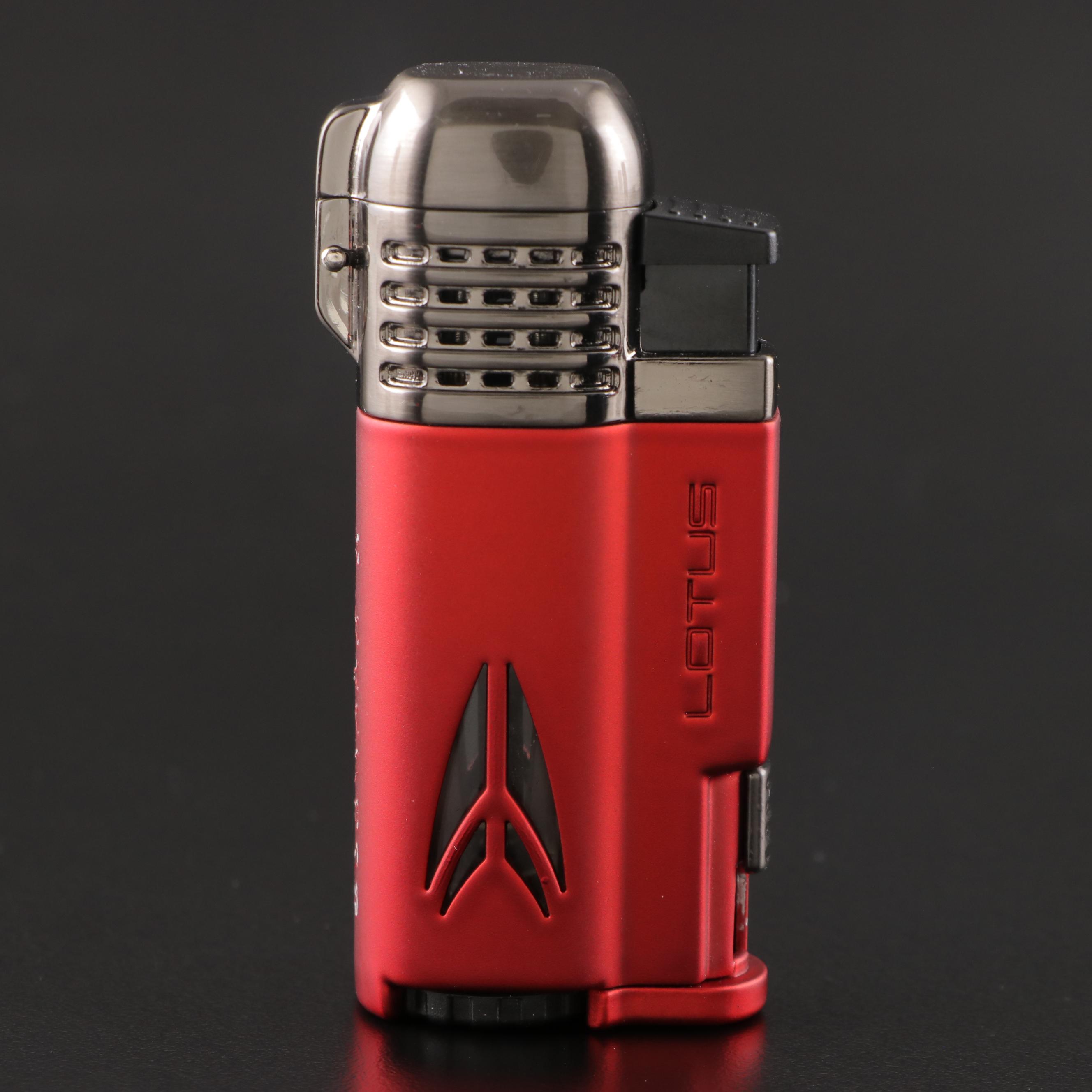 Hamilton Triple Torch Table Lighter with Other Lotus, Vertigo and Zippo ...