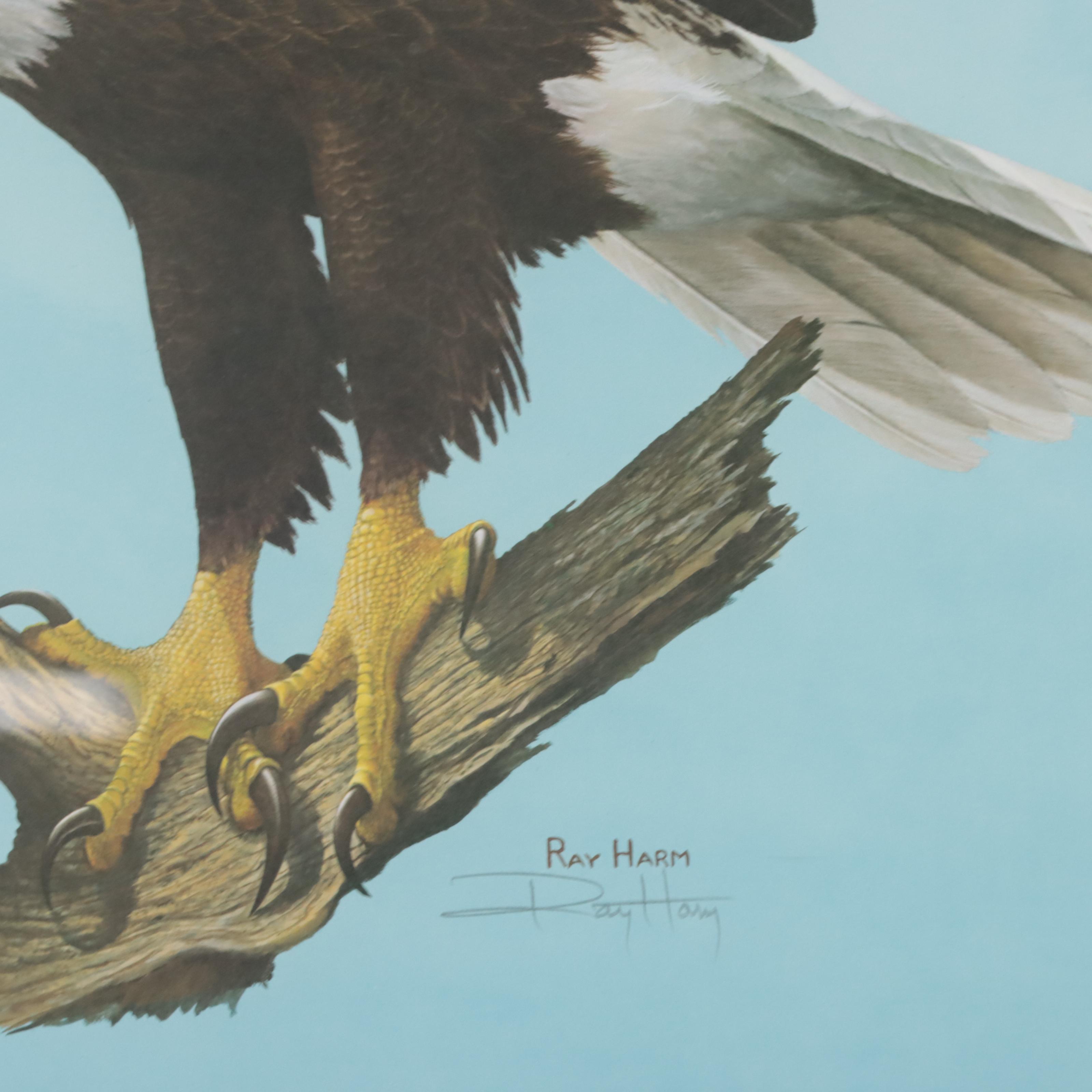 Ray Harm Offset Lithograph "American Eagle" | EBTH