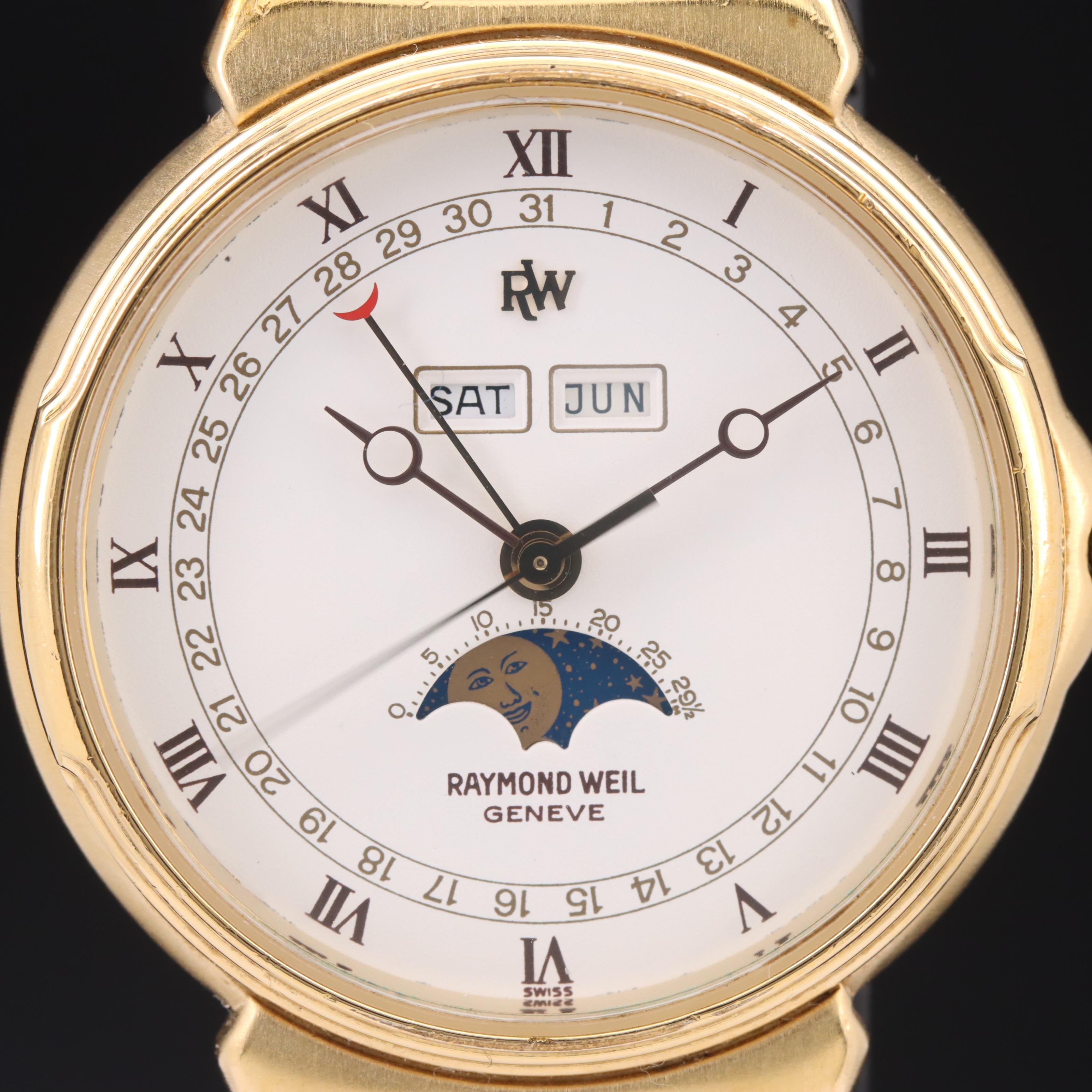 Raymond Weil Triple-Date Moonphase Wristwatch | EBTH
