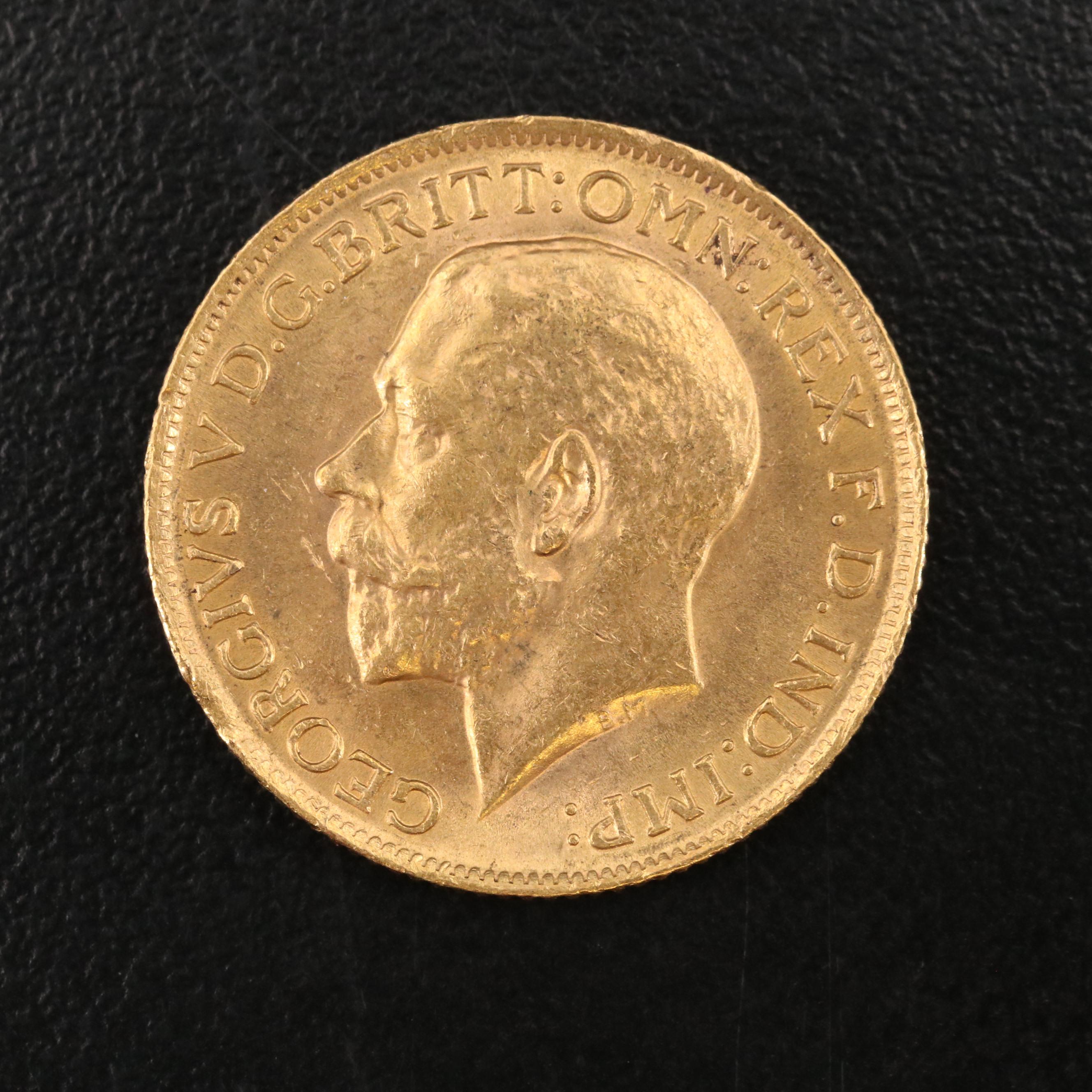 1912 British Gold Sovereign | EBTH