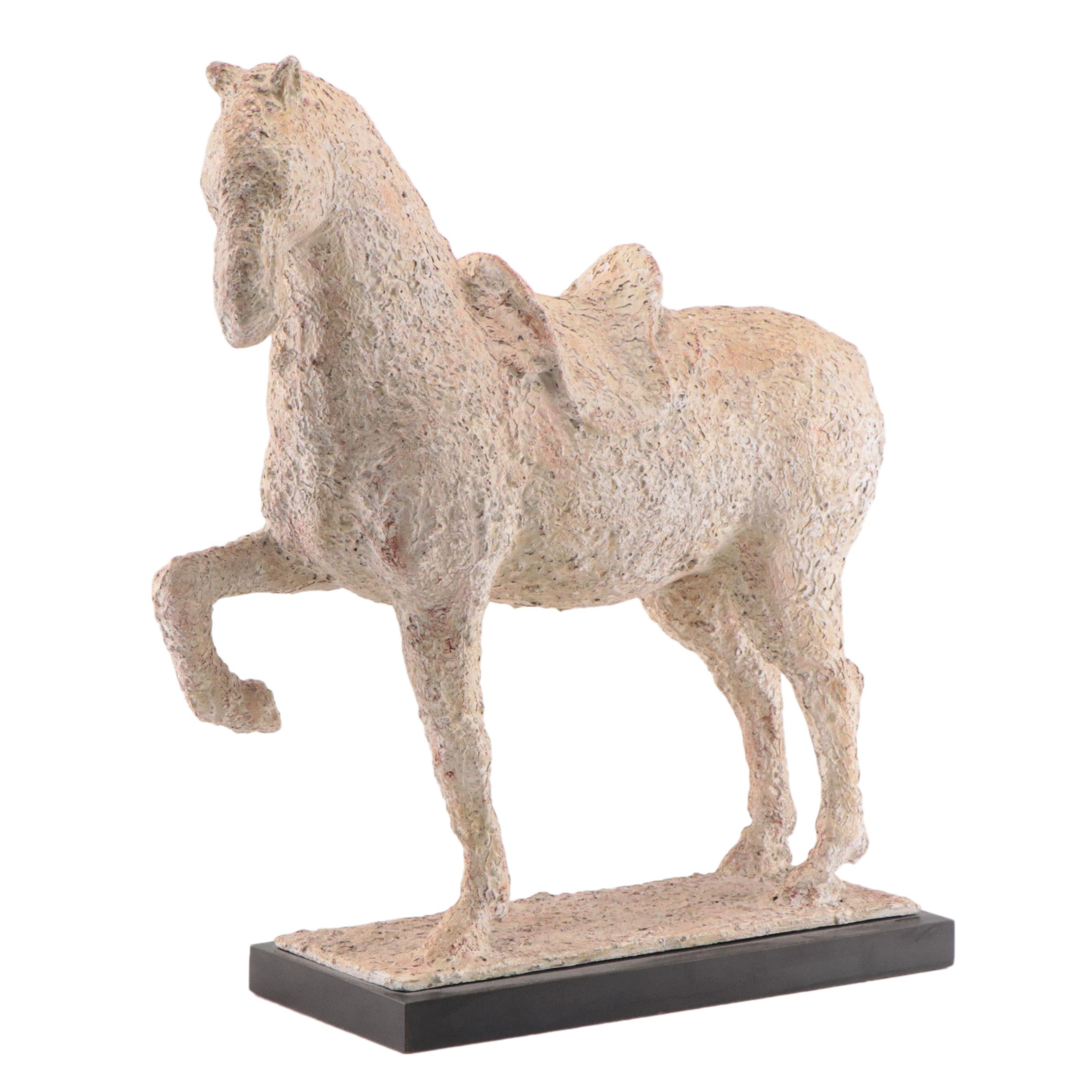 Chinese Tang Style Composite Equestrian Sculpture | EBTH