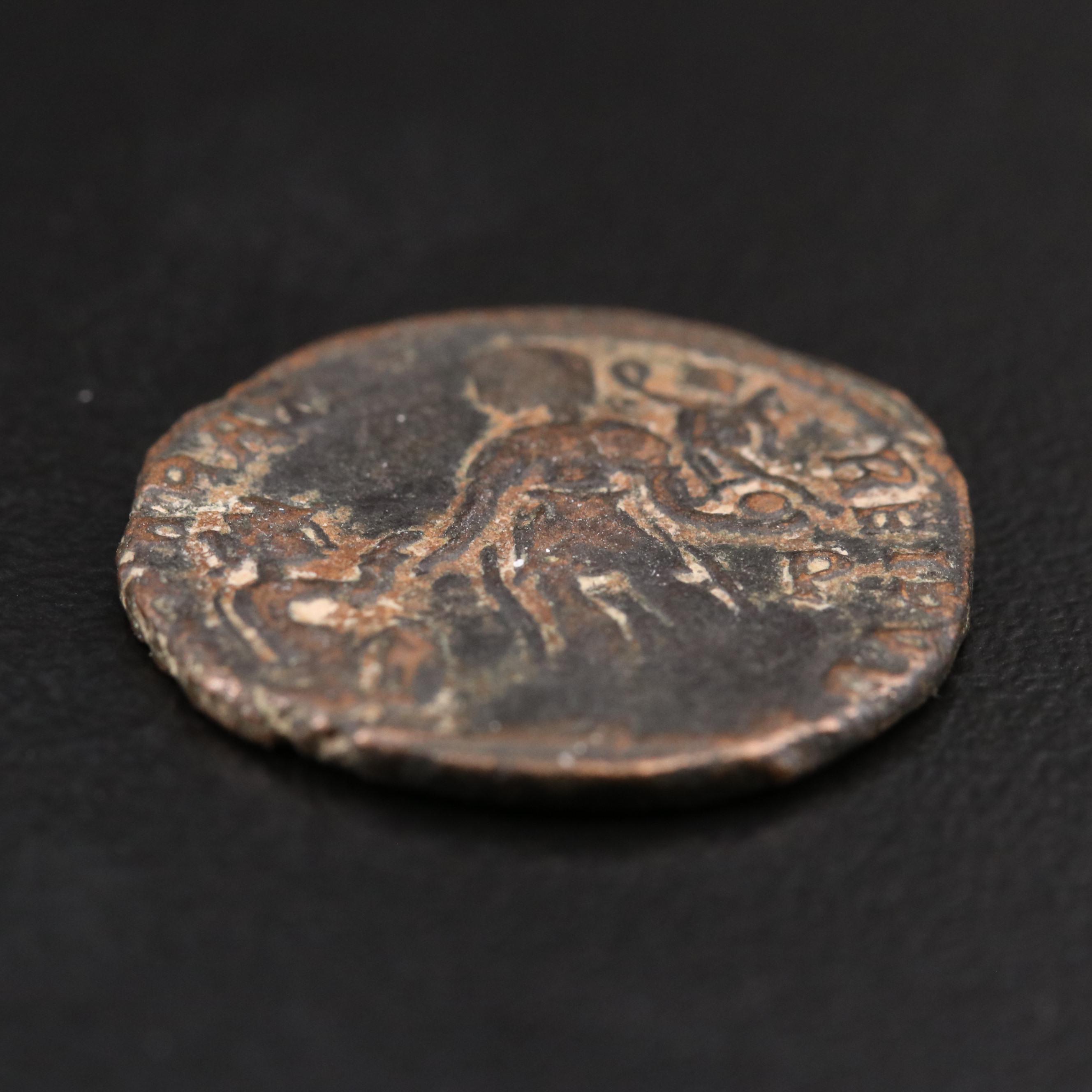 Ancient Roman Imperial Æ2 Coin of Magnus Maximus, ca. 283 AD | EBTH