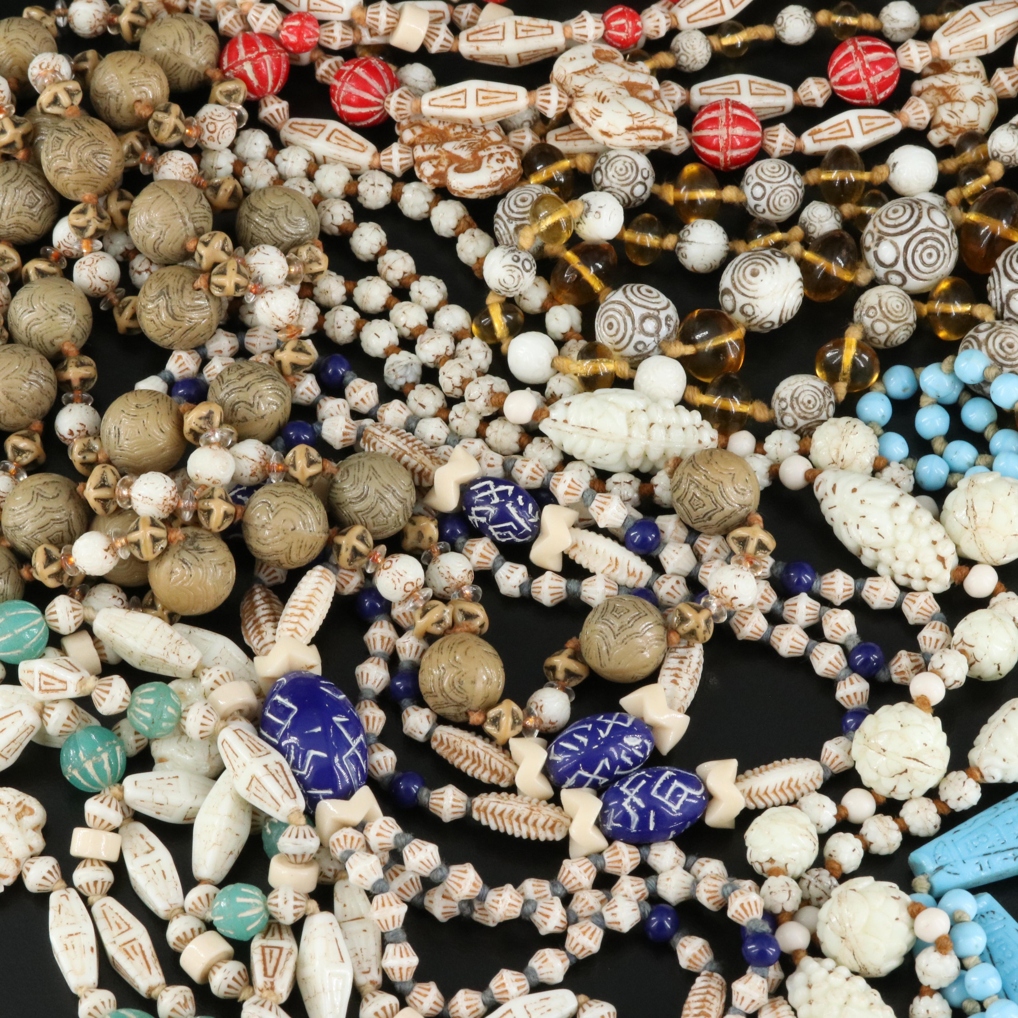 Czech Neiger Bros Egyptian Revival Sarcophagus Featured in Vintage ...