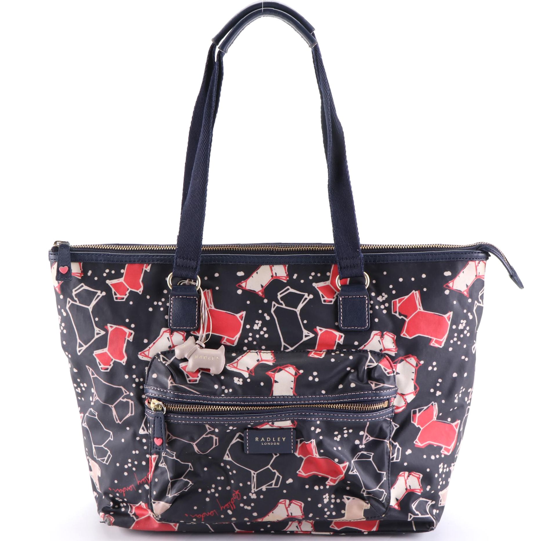 Radley Tote Bag in PVC Coated Cotton Scottie Dog Print | EBTH