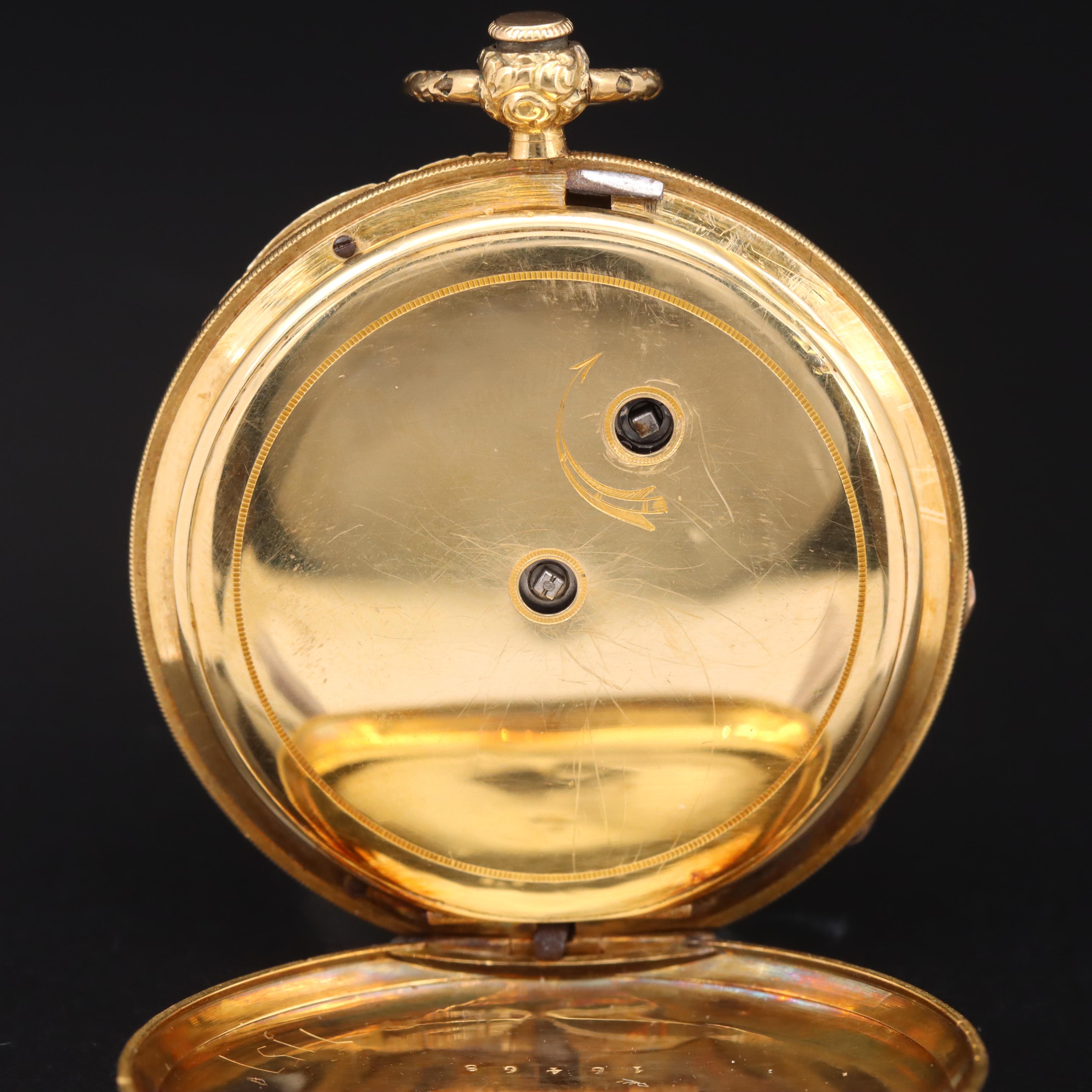 Antique 18K European Pocket Watch | EBTH