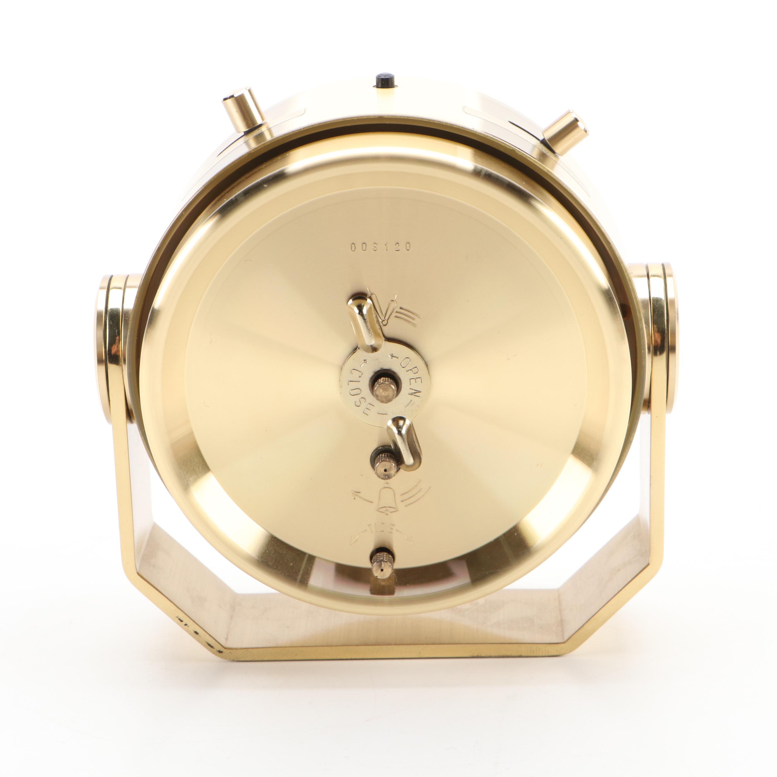 Cyma Commodore Brass Ship's Bell Tide Clock | EBTH